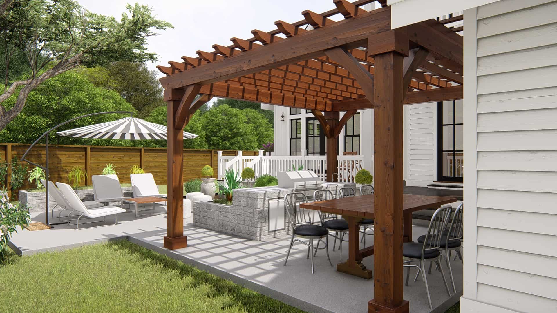 35 Pergola Ideas to Update Your Outdoor Designs - Parade Home & Garden