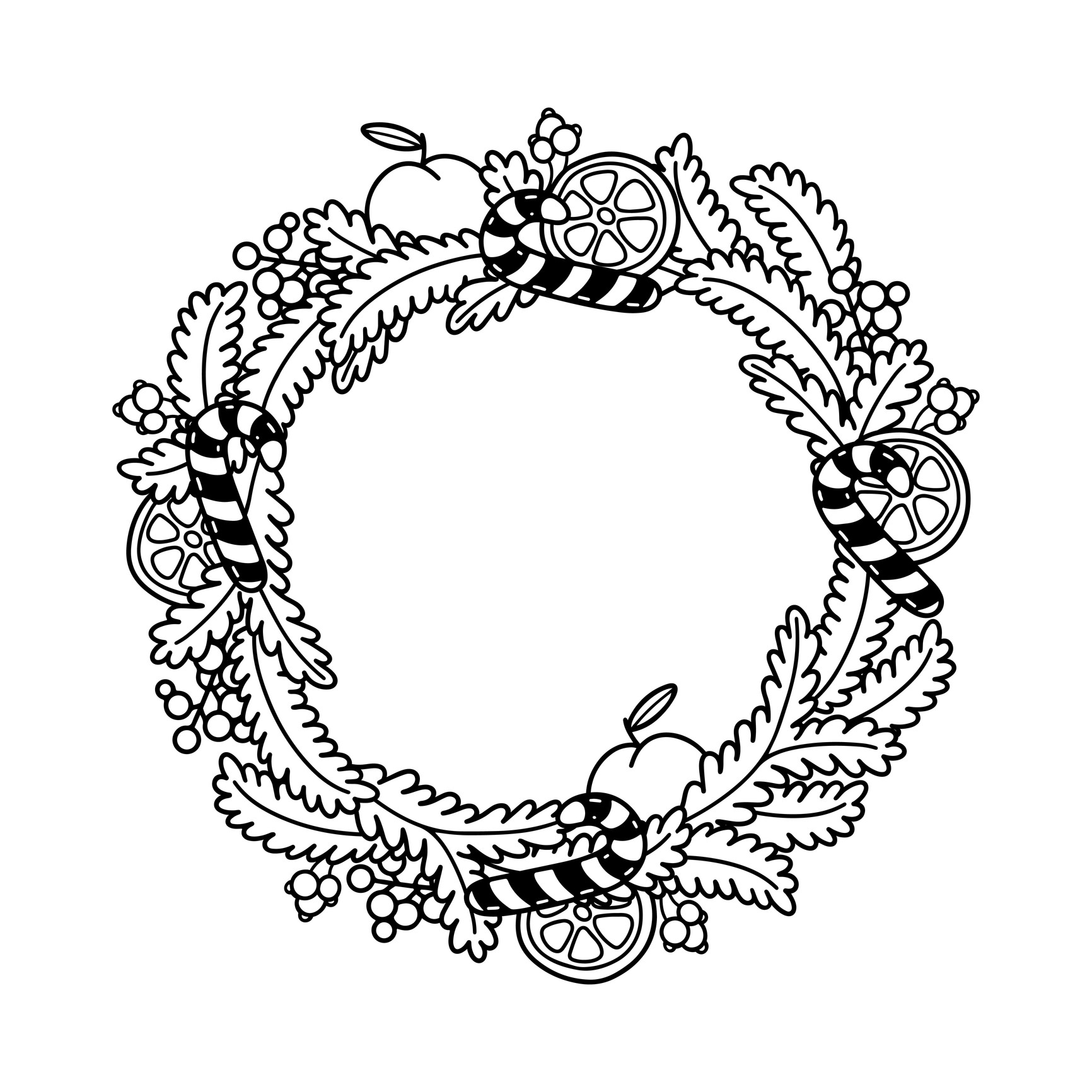 coloring pages of christmas flowers