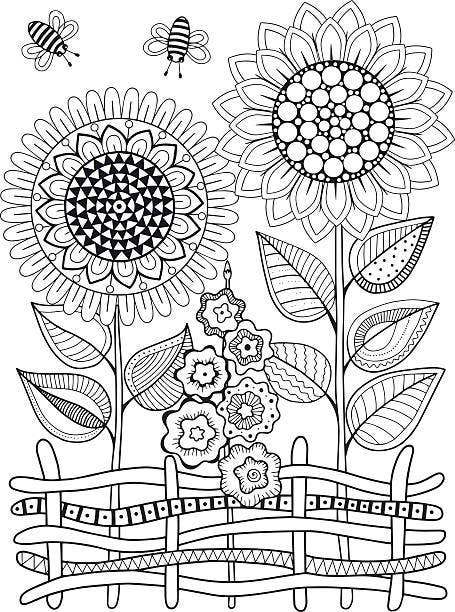 25 Free Printable Flower Coloring Pages - Parade Home & Garden