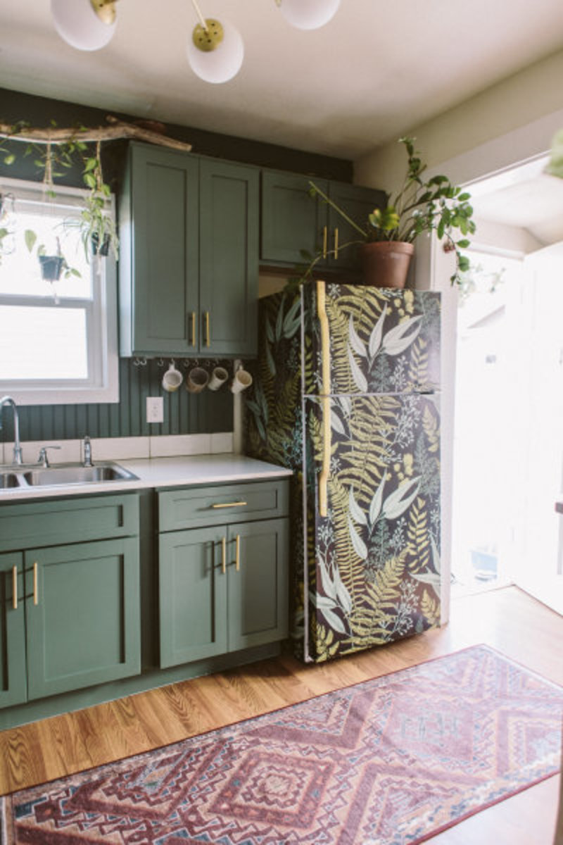 37 Green Kitchen Cabinet Ideas - Parade Home & Garden