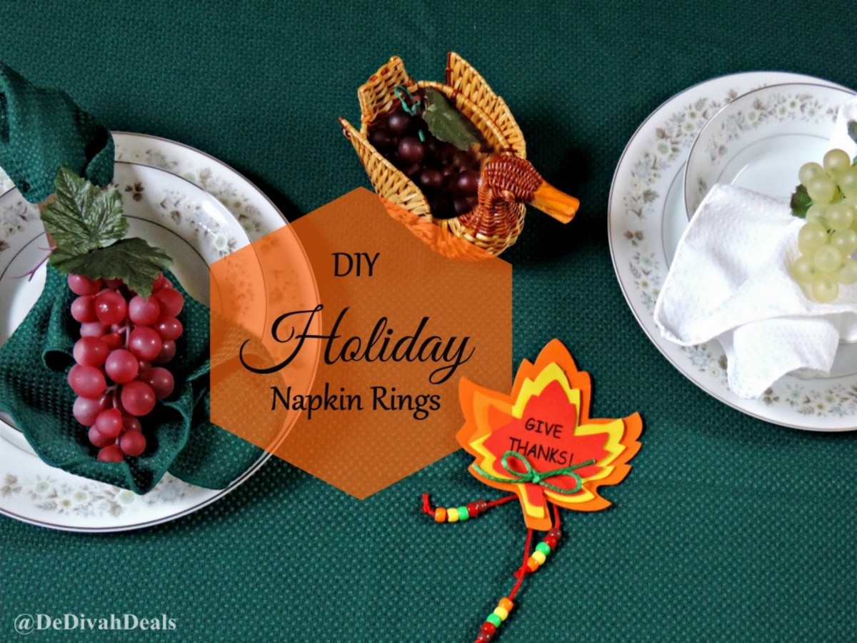 DIY Holiday Napkin Rings - Parade Home & Garden