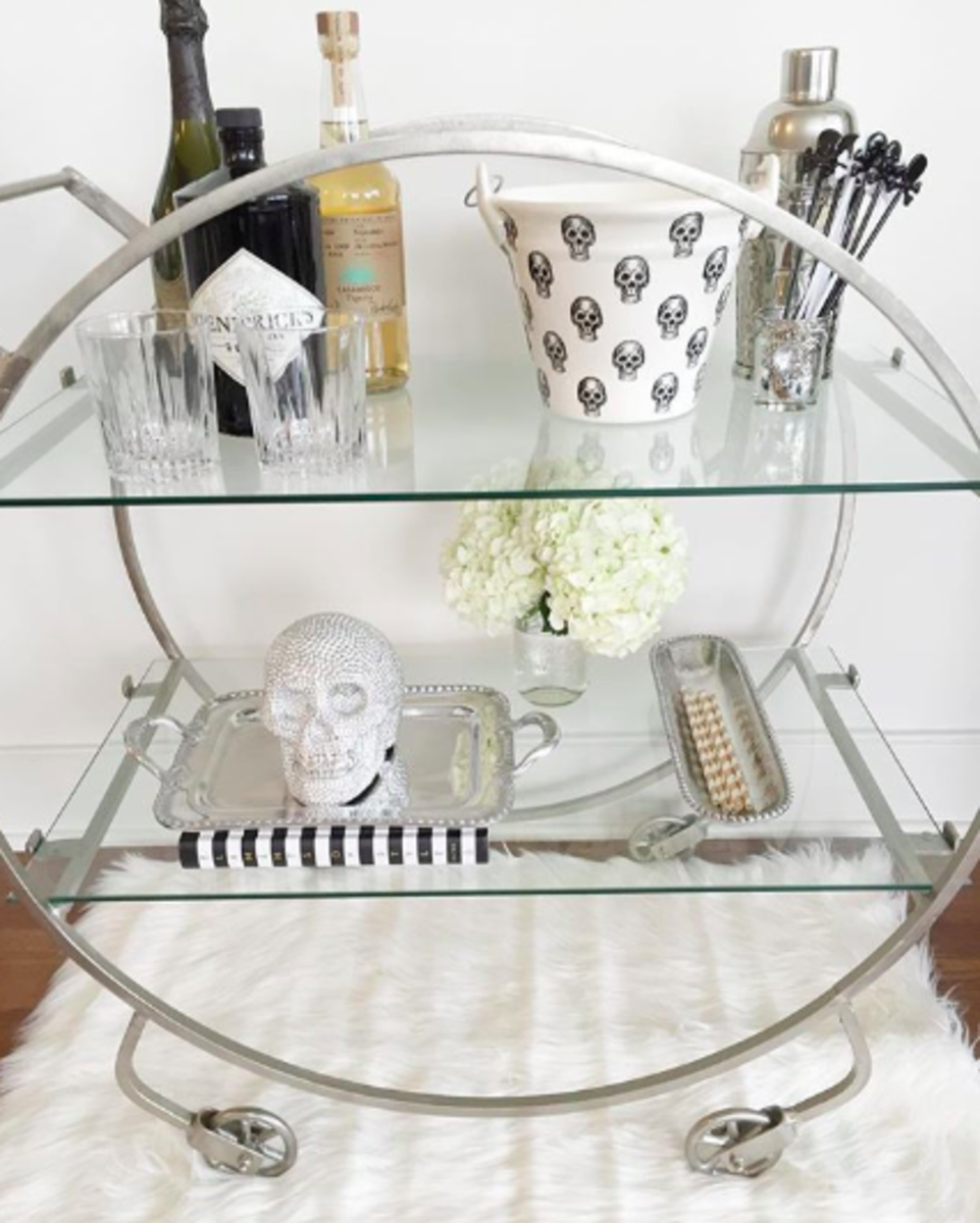 32 Halloween Bar Cart Decoration Ideas 2024 - Parade Home & Garden