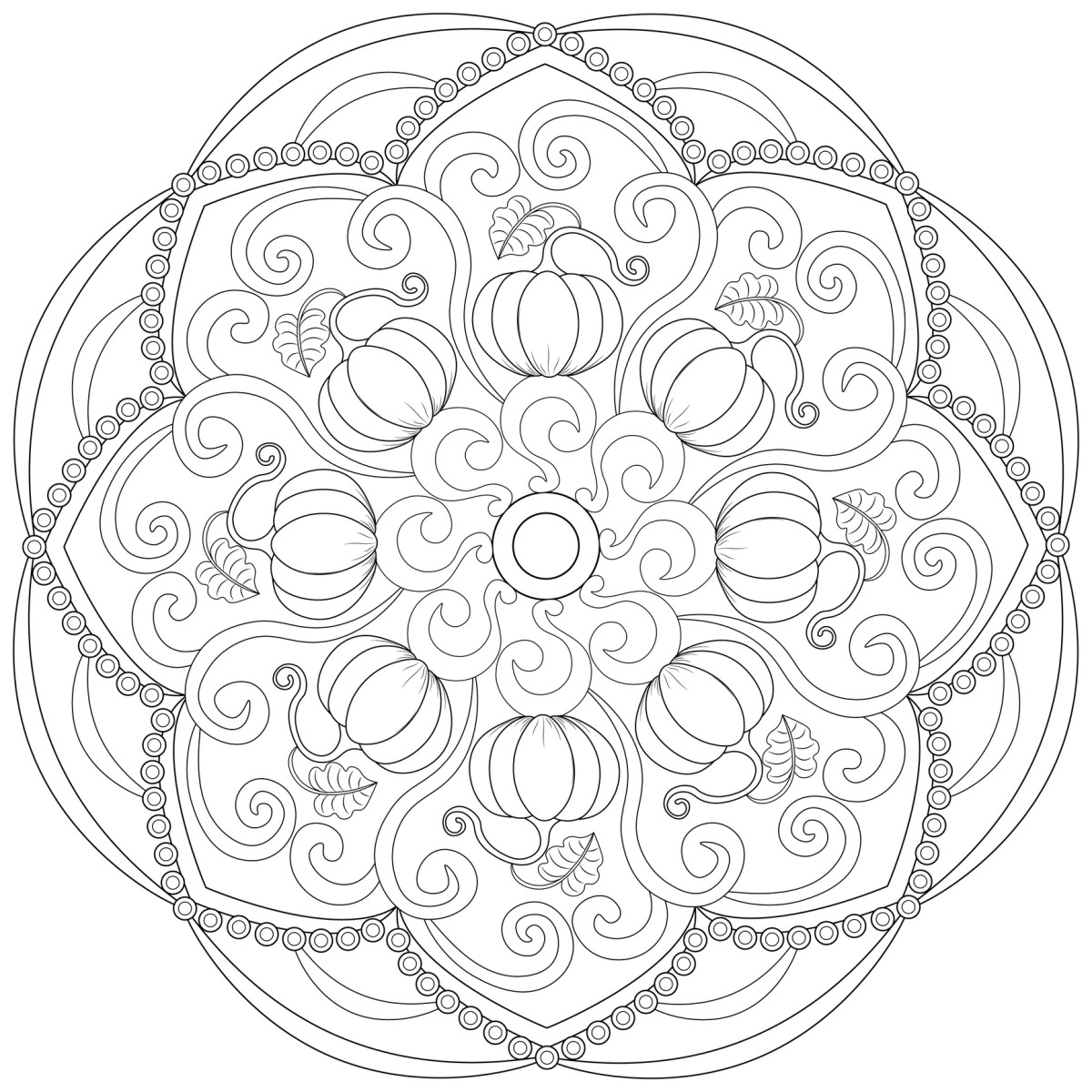 30 Thanksgiving Coloring Pages—Free Printables Kids and Adults Will ...