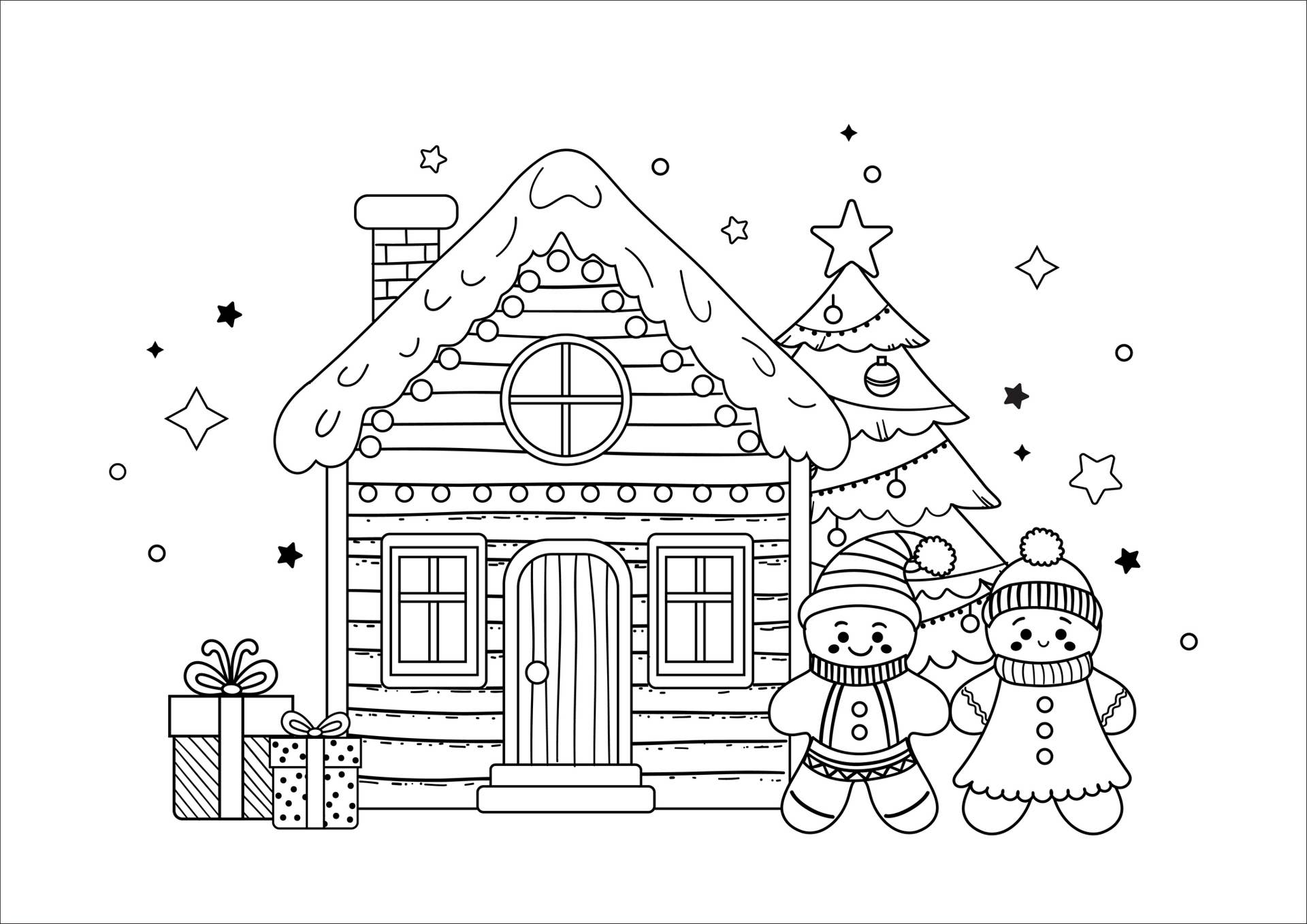 30 Christmas Coloring Pages - Parade Home & Garden