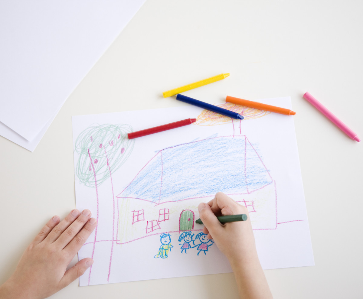 This $7 Walmart Wall Art Hack Is The Perfect Way to Showcase Your Kids ...