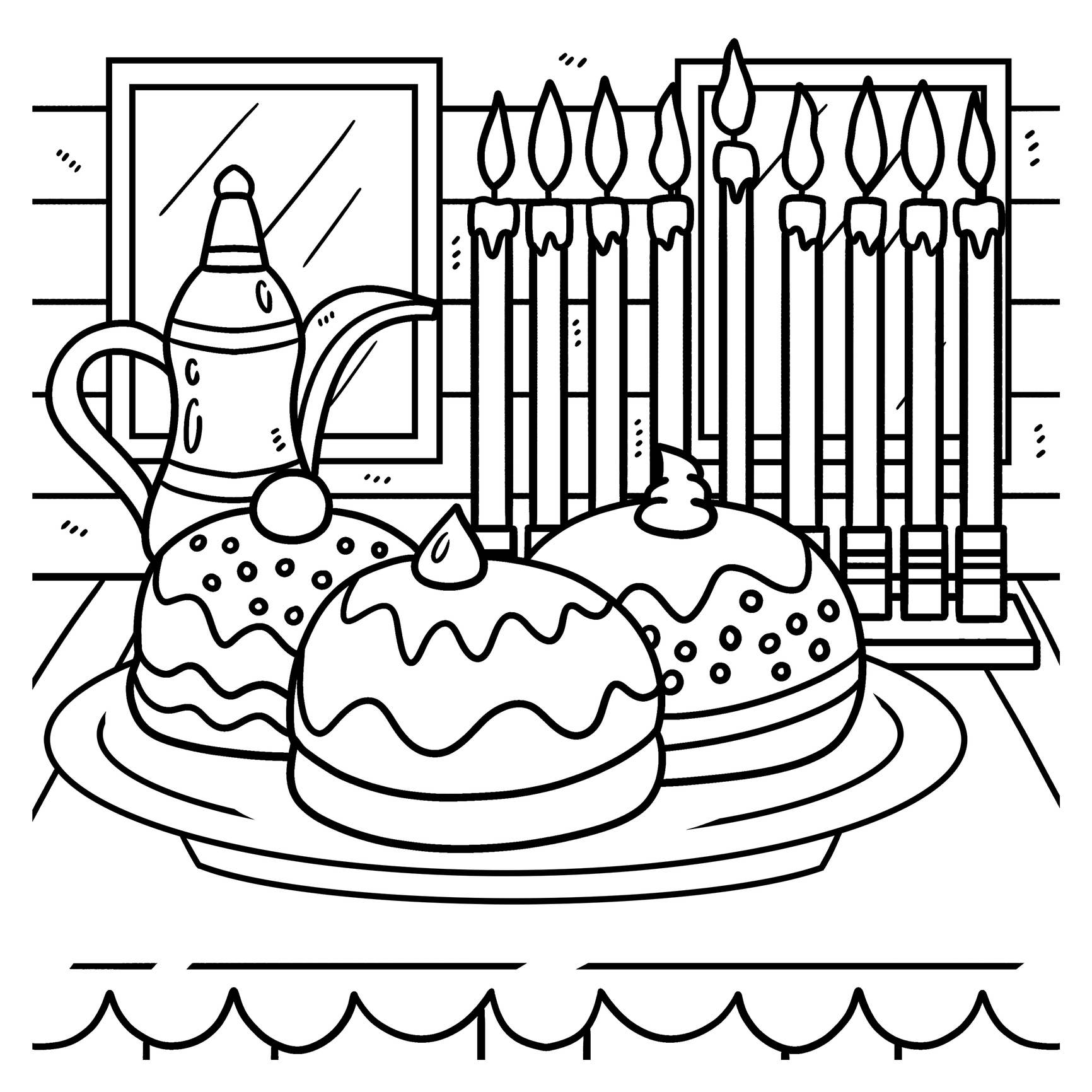 30 Free Hanukkah Coloring Pages for the Whole Family - Parade Home & Garden