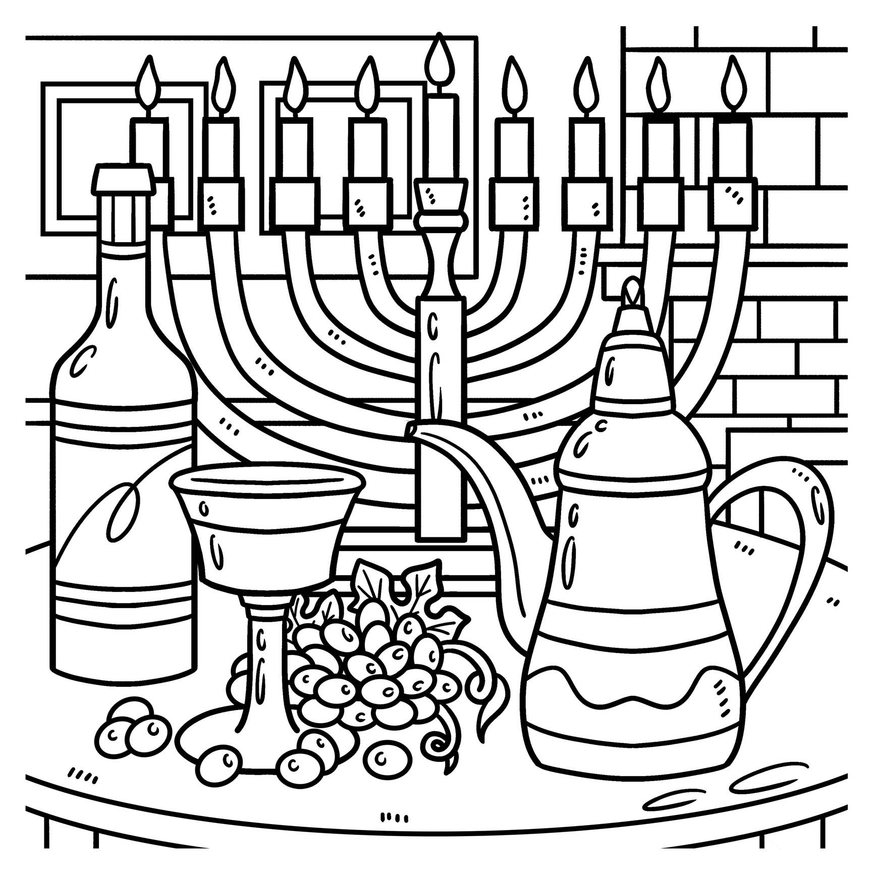 30 Free Hanukkah Coloring Pages for the Whole Family - Parade Home & Garden
