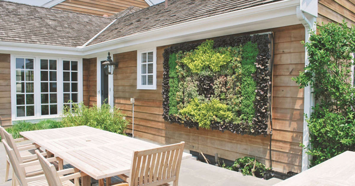 How to Create a Carefree Living Wall - Parade Home & Garden