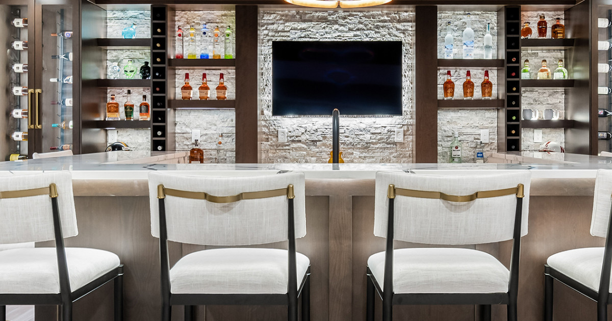 40 Basement Bar Ideas - Parade Home & Garden