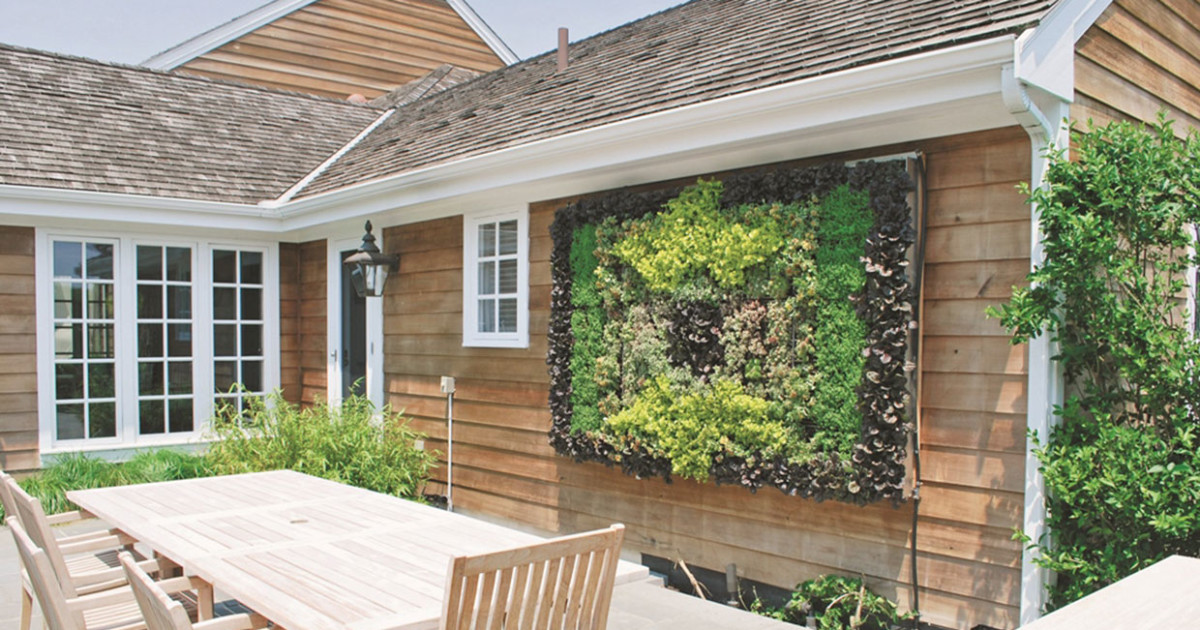 How to Create a Carefree Living Wall - Parade Home & Garden
