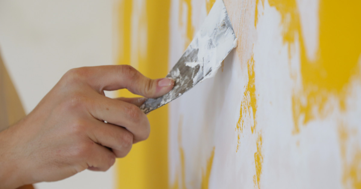How to Remove Texture from Walls - Parade Home & Garden