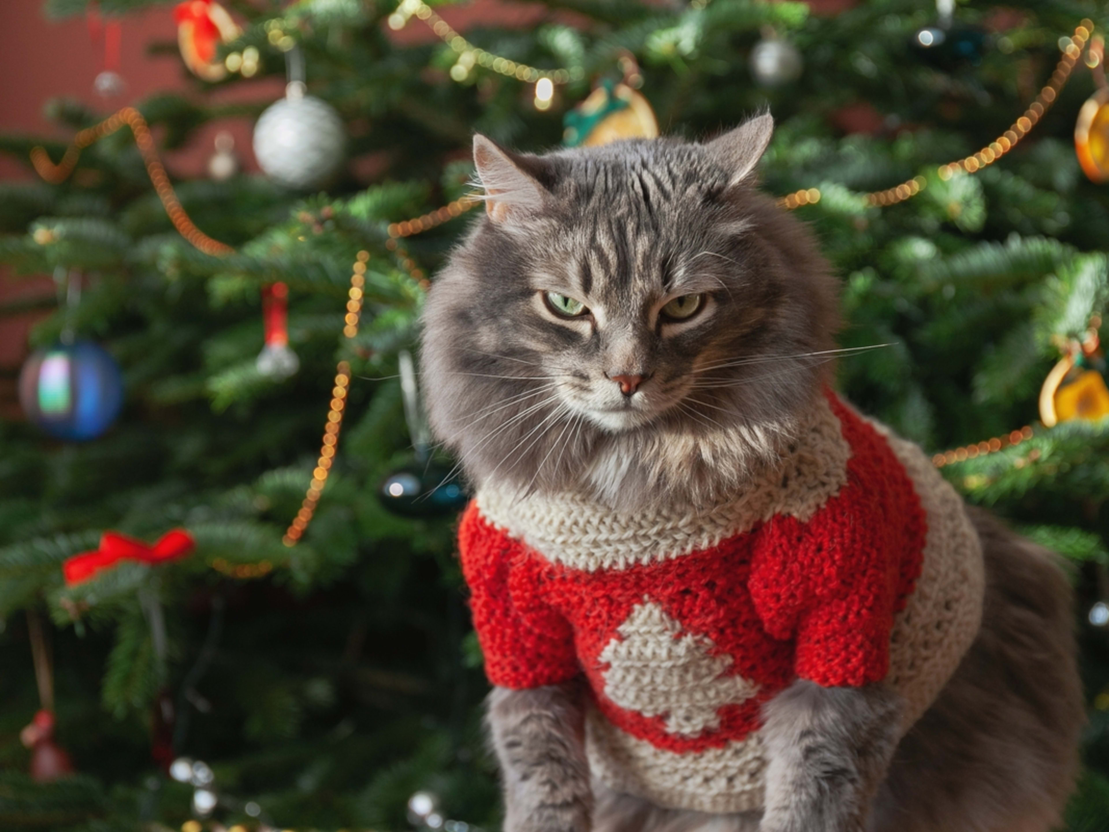 Christmas With the Cats? Skip The Tree and Do This Instead