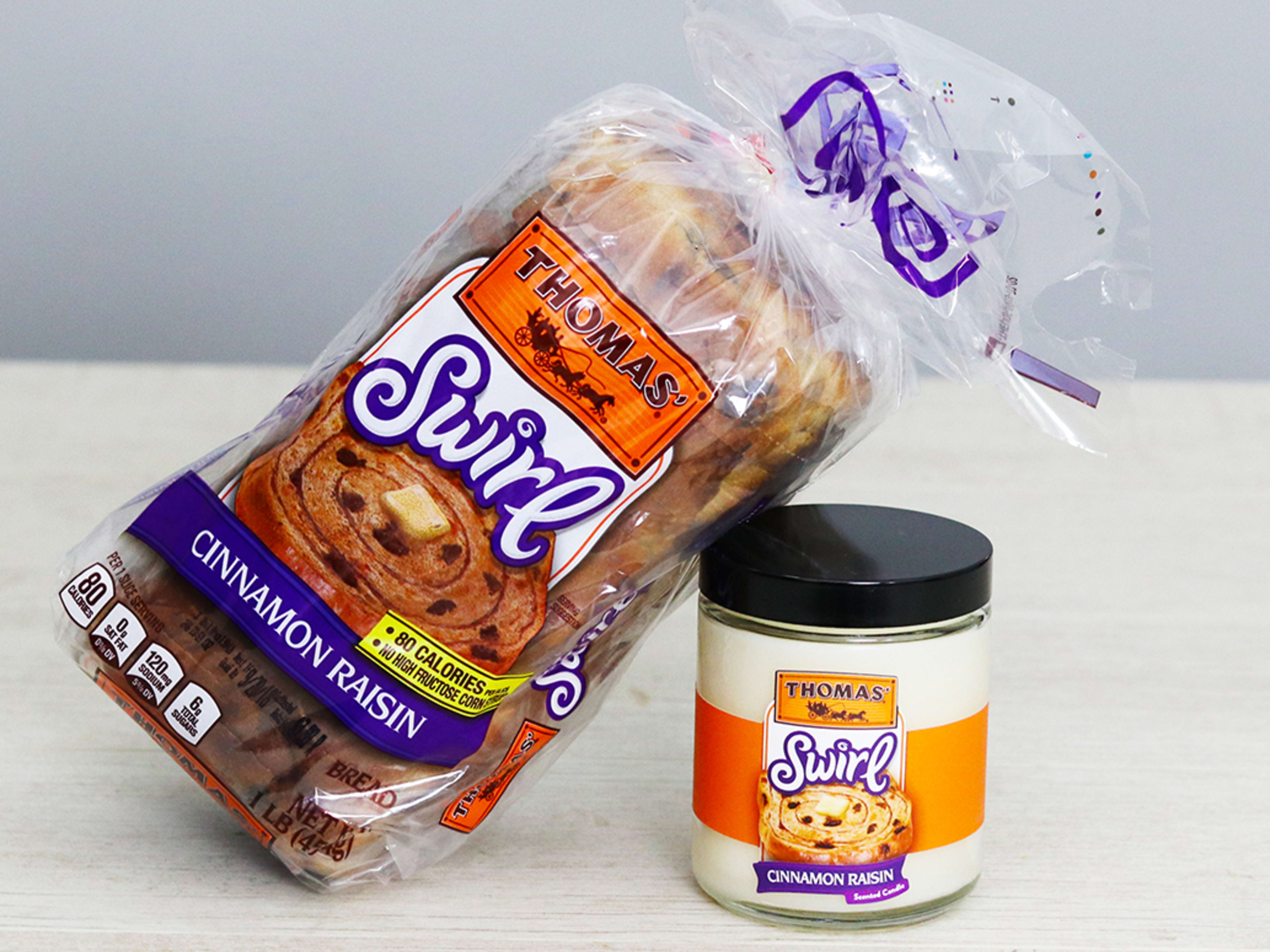 Your Home Can Smell Just Like Thomas' Cinnamon Raisin Swirl Bread All ...