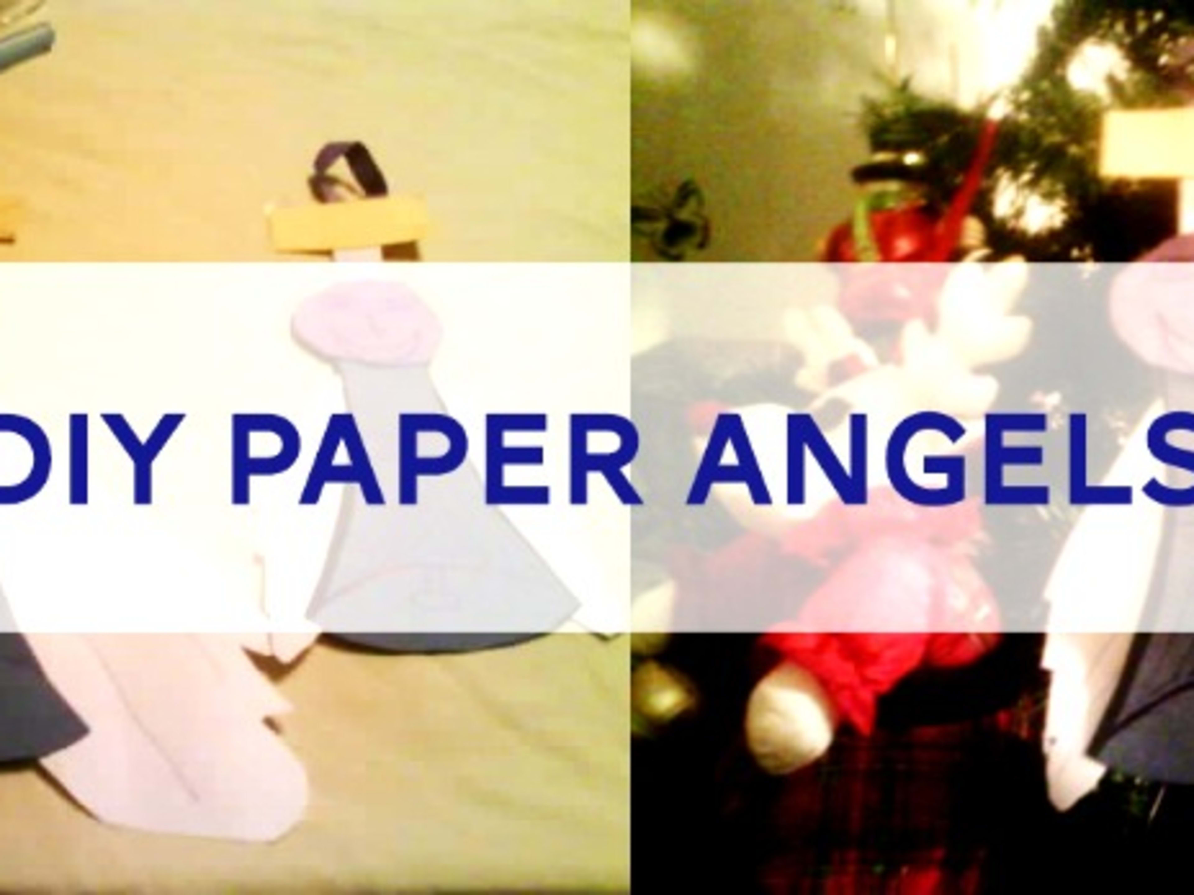 Kid-Friendly DIY Paper Angels
