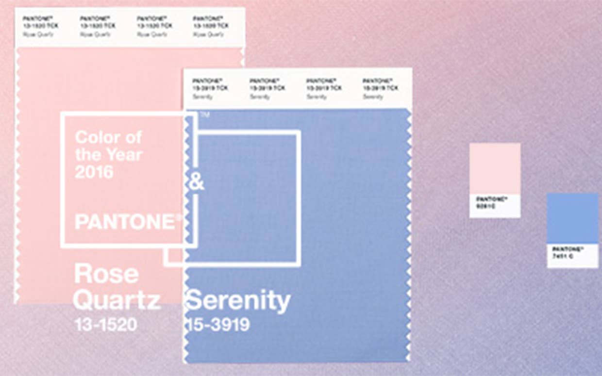 Pantone Introduces the Color(s) of the Year for 2016