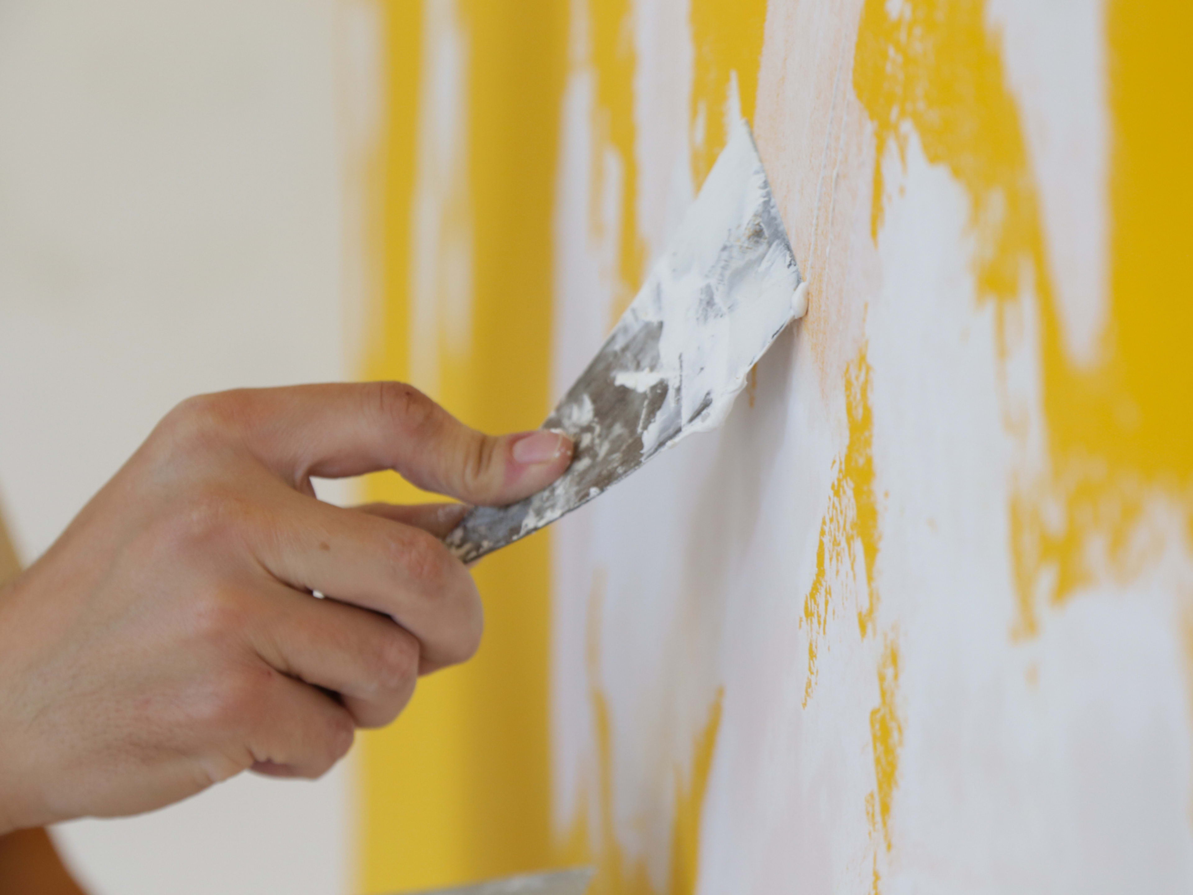 How to Remove Texture from Walls - Parade Home & Garden