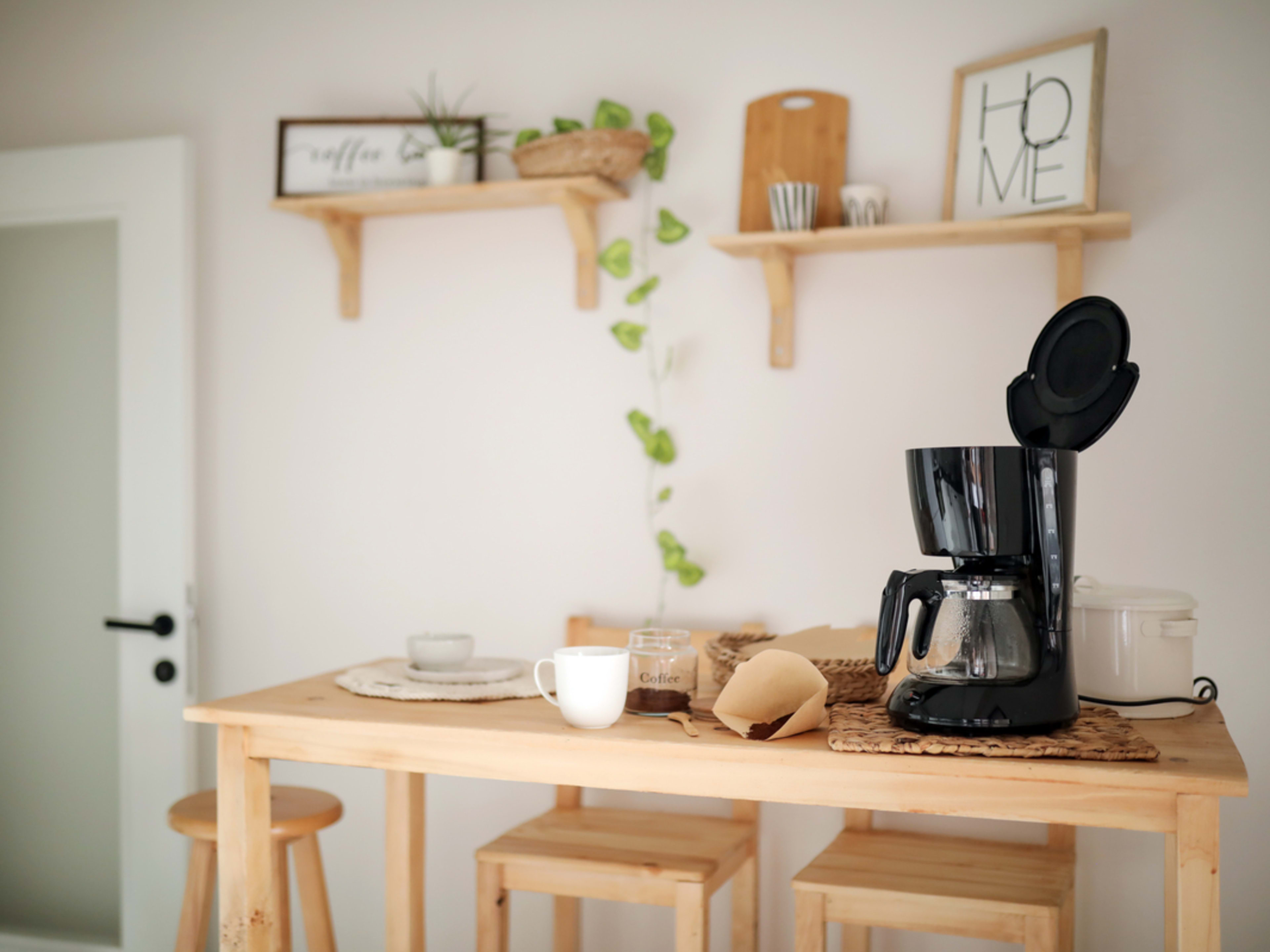 Coffee Station Made Up of HomeGoods Buys Is the Perfect Setup - Parade ...