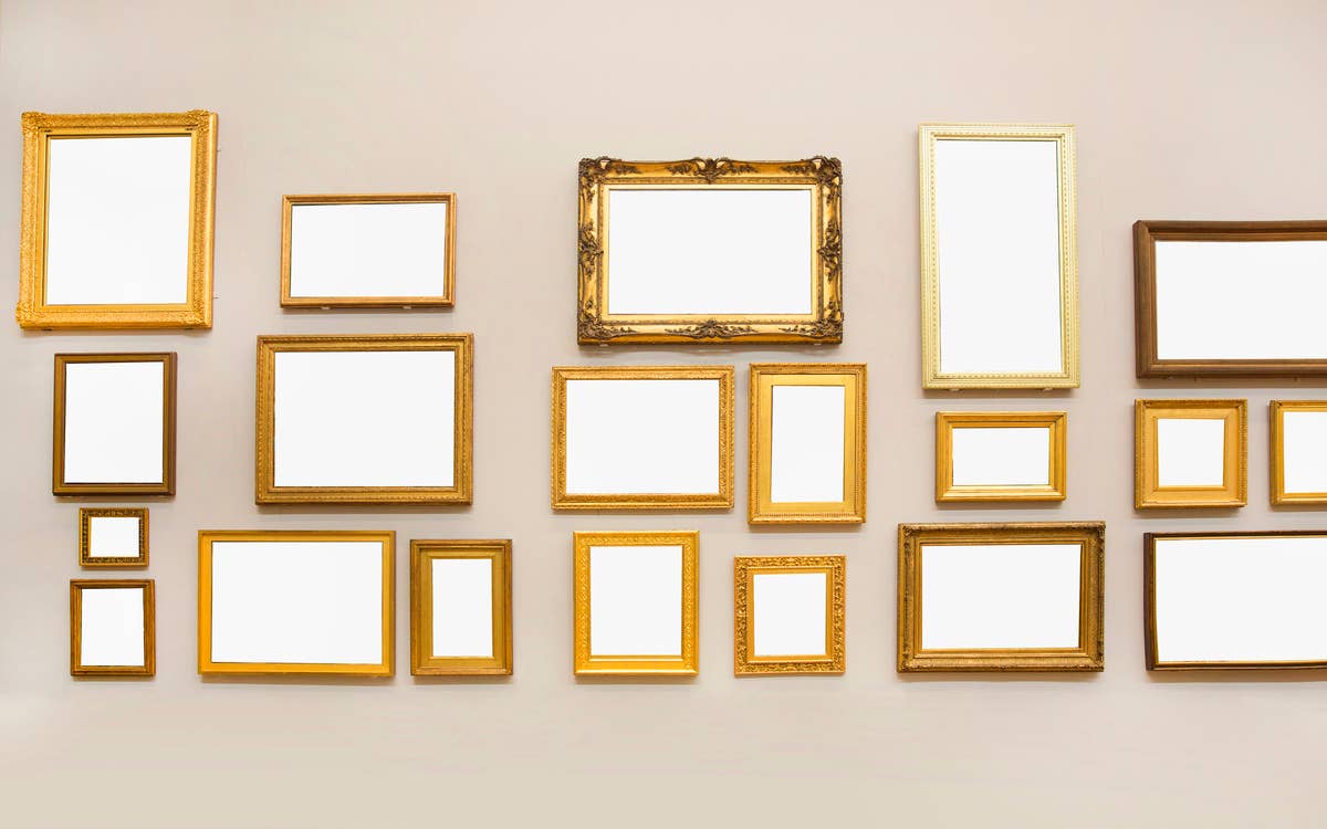 DIYer Turns Thrifted Frames Into Gorgeous Picture Frame Magnets ...