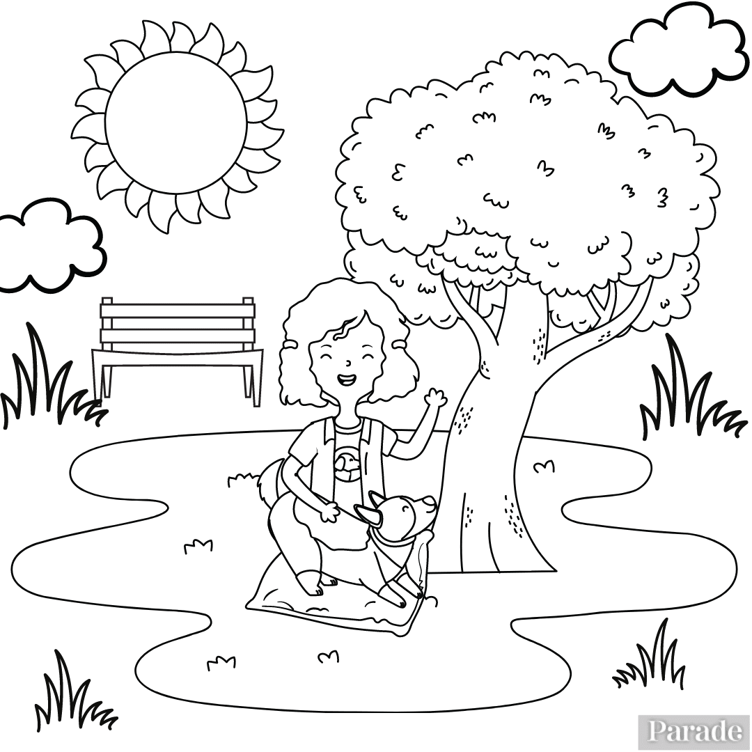 parad com coloring pages