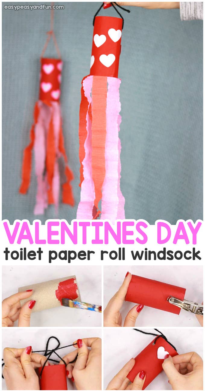 38 Easy and Fun Valentine's Day Crafts To Keep Your Kids Occupied ...