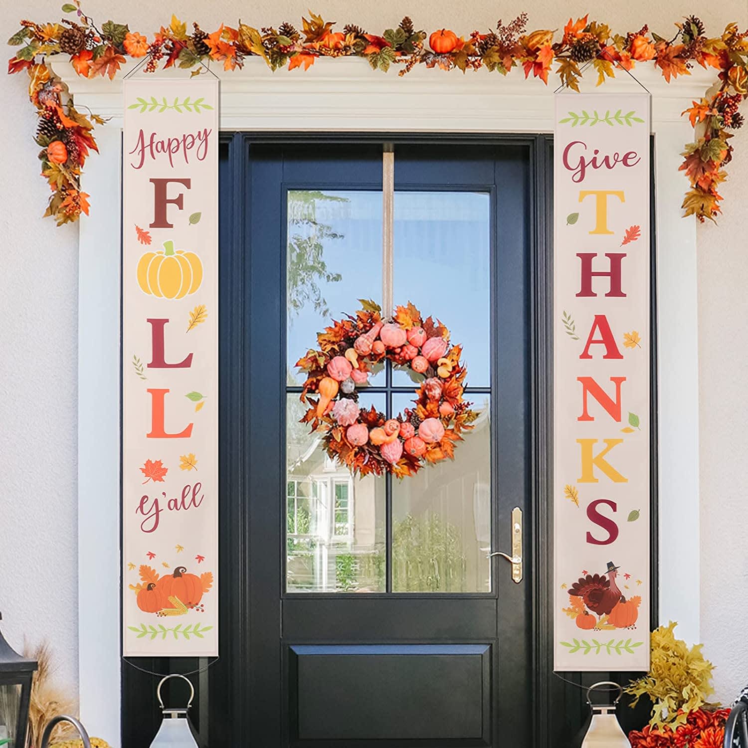 21 Fall Door Decorations - Parade Home & Garden