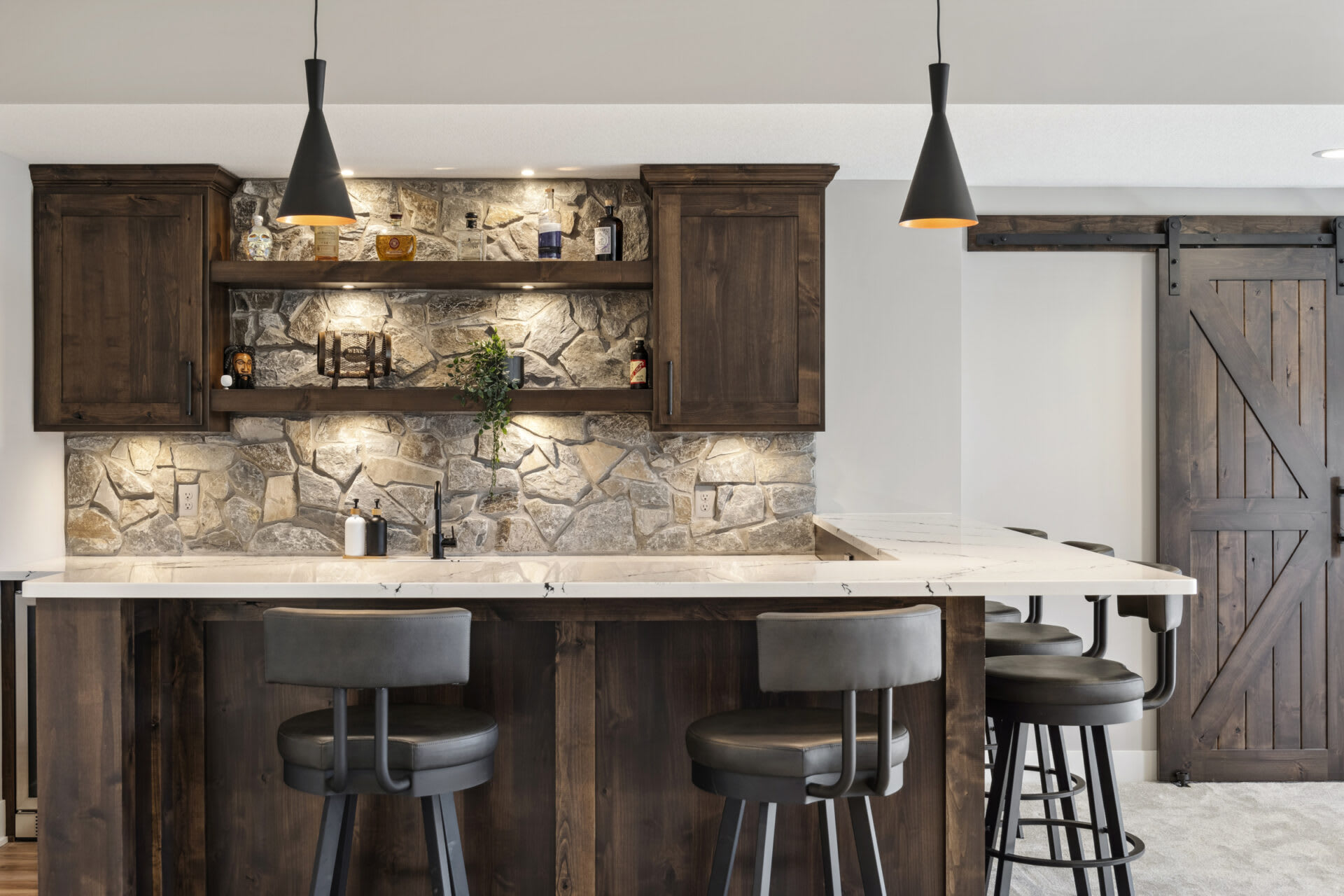 40 Basement Bar Ideas - Parade Home & Garden