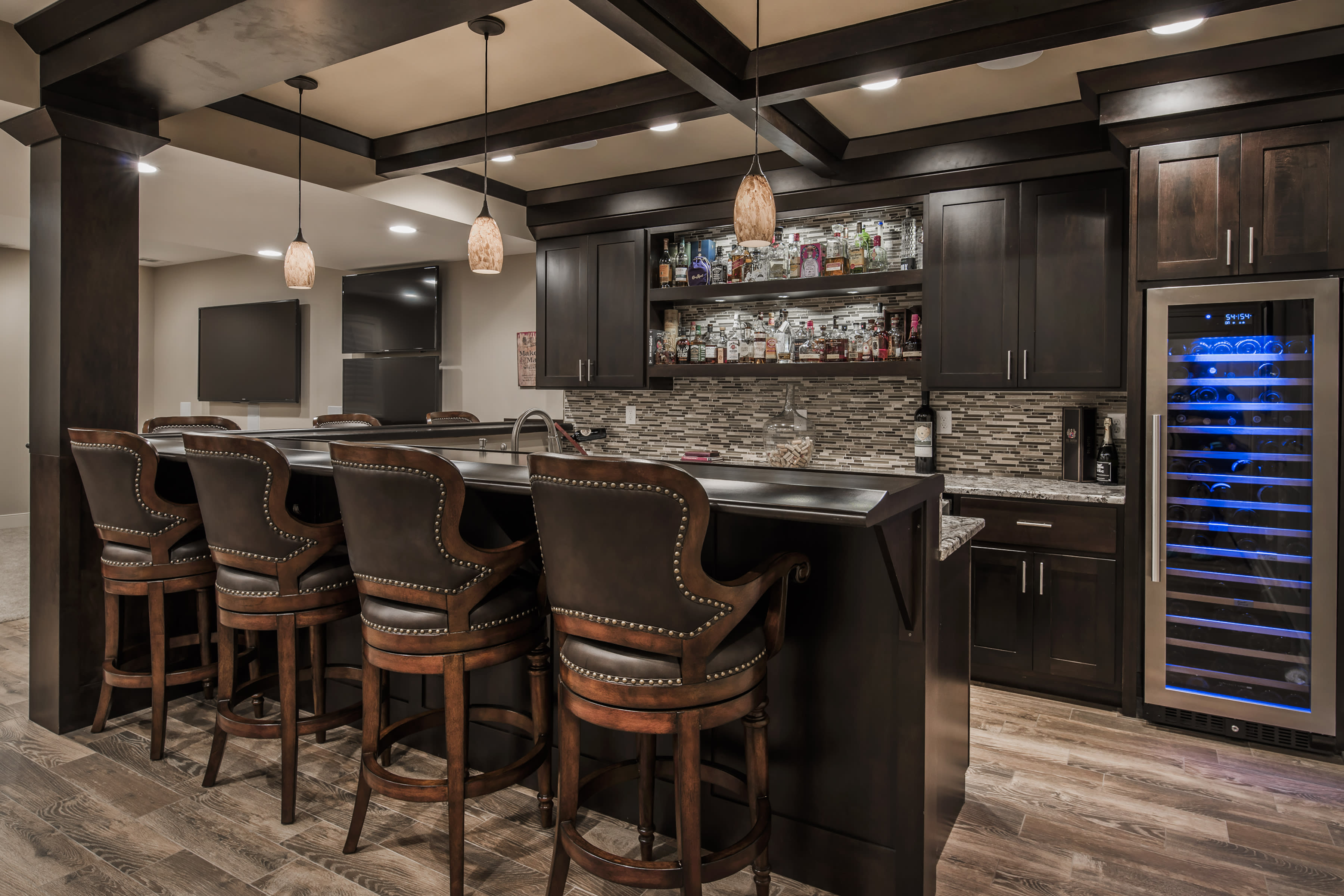 40 Basement Bar Ideas - Parade Home & Garden