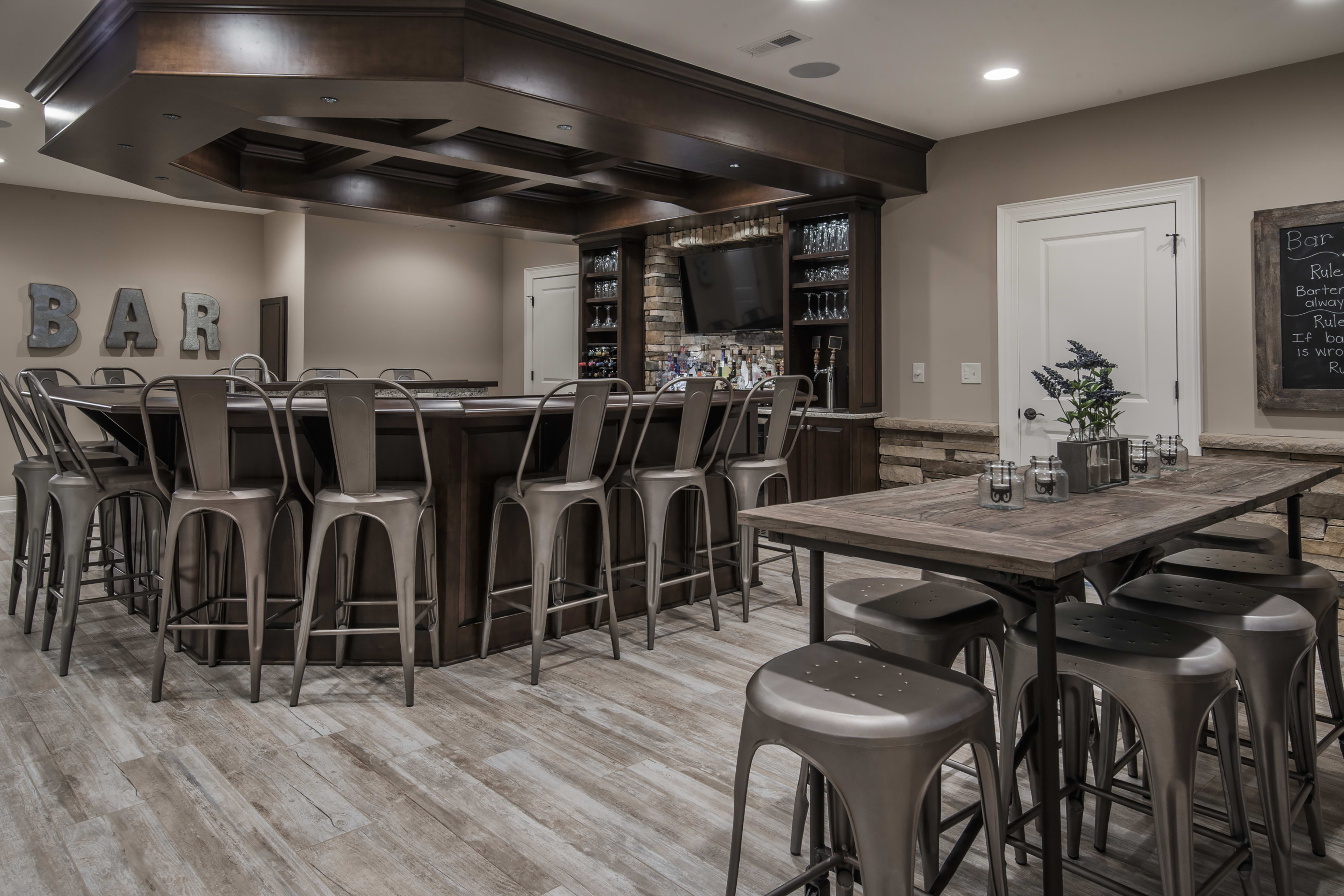 40 Basement Bar Ideas - Parade Home & Garden