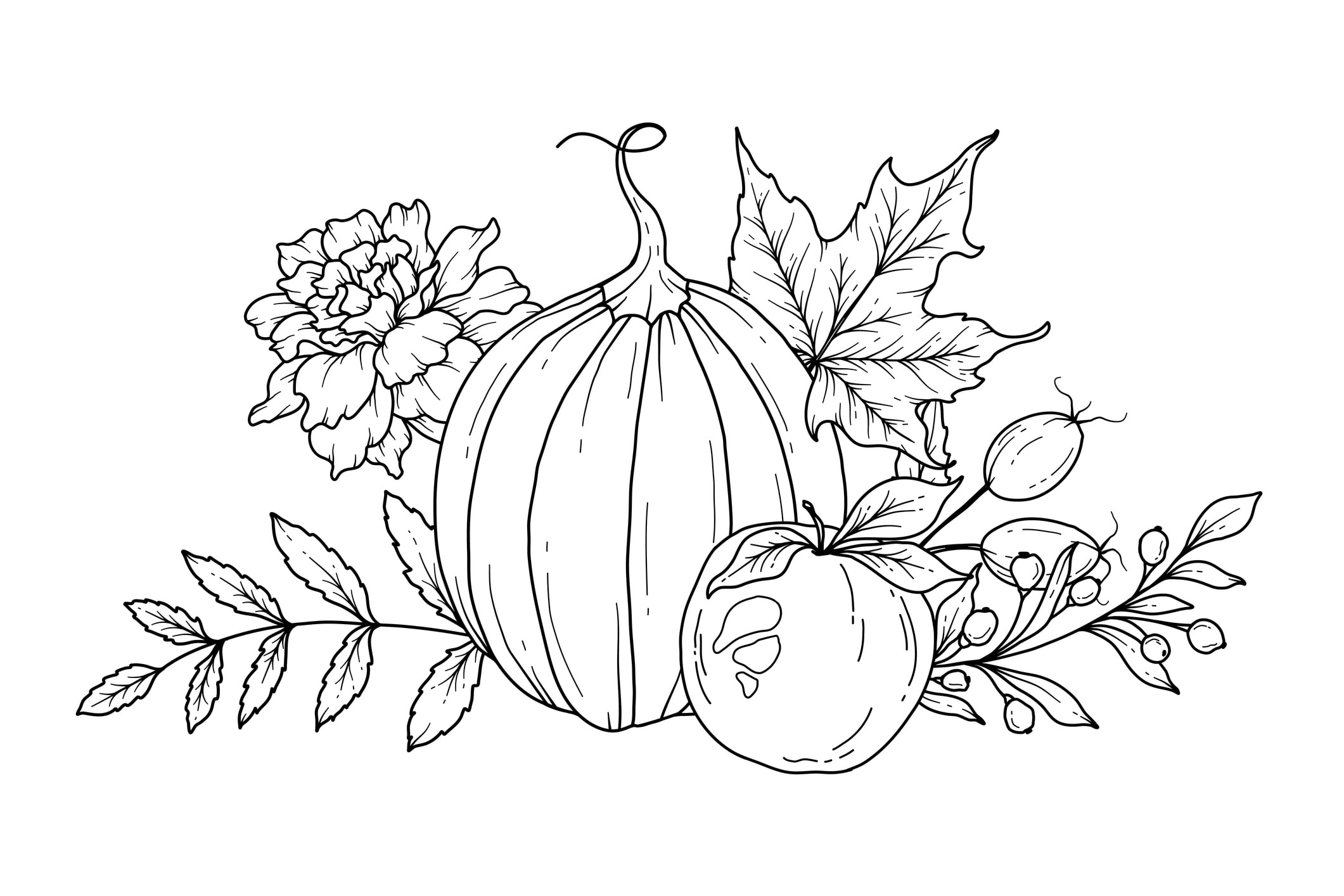 30+ Free Thanksgiving Coloring Pages for Kids and Adults - Parade Home ...