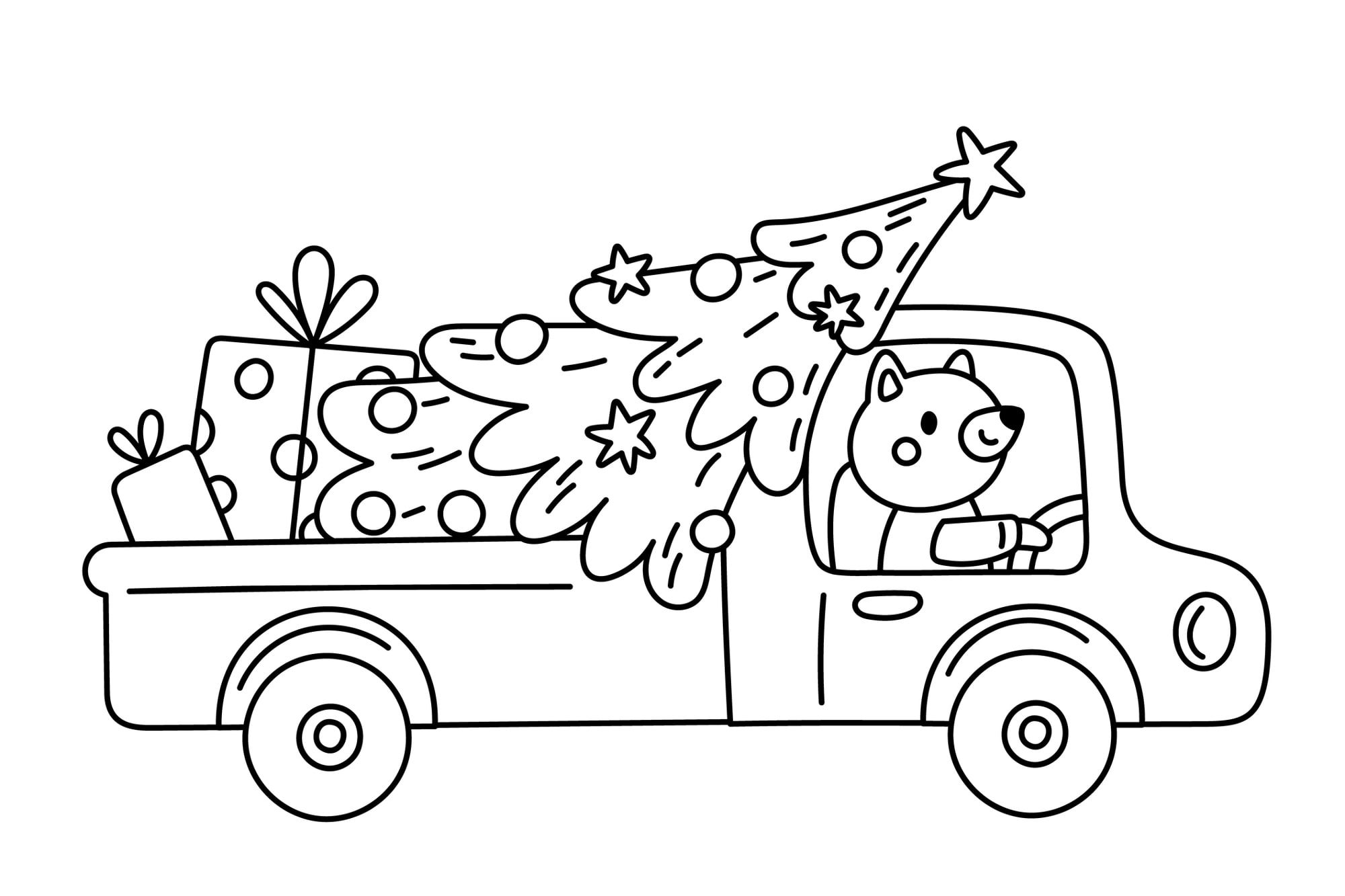30 Christmas Coloring Pages - Parade Home & Garden