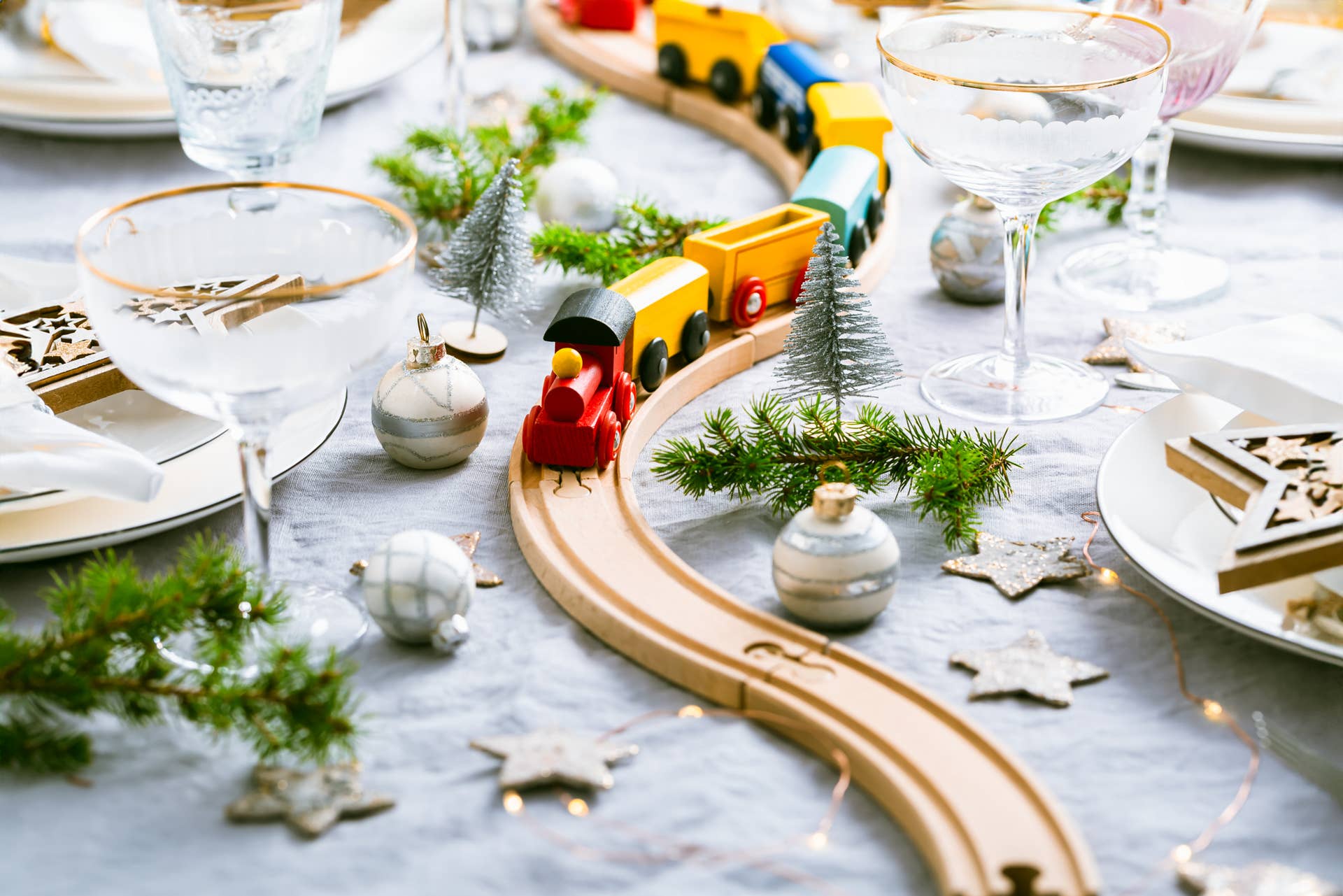 Train Table Decorations