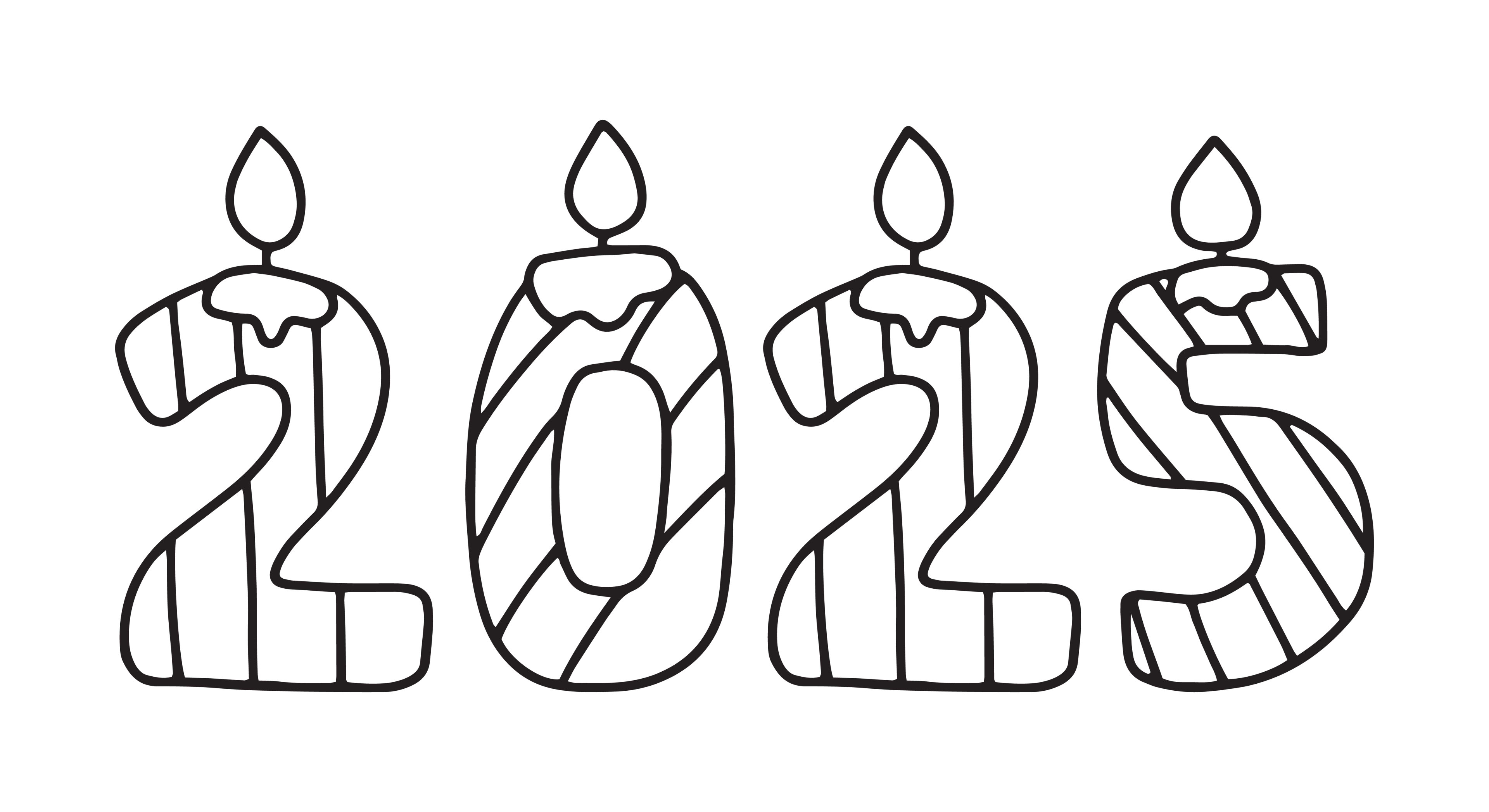 25 New Year's Coloring Pages for 2025 - Parade Home & Garden