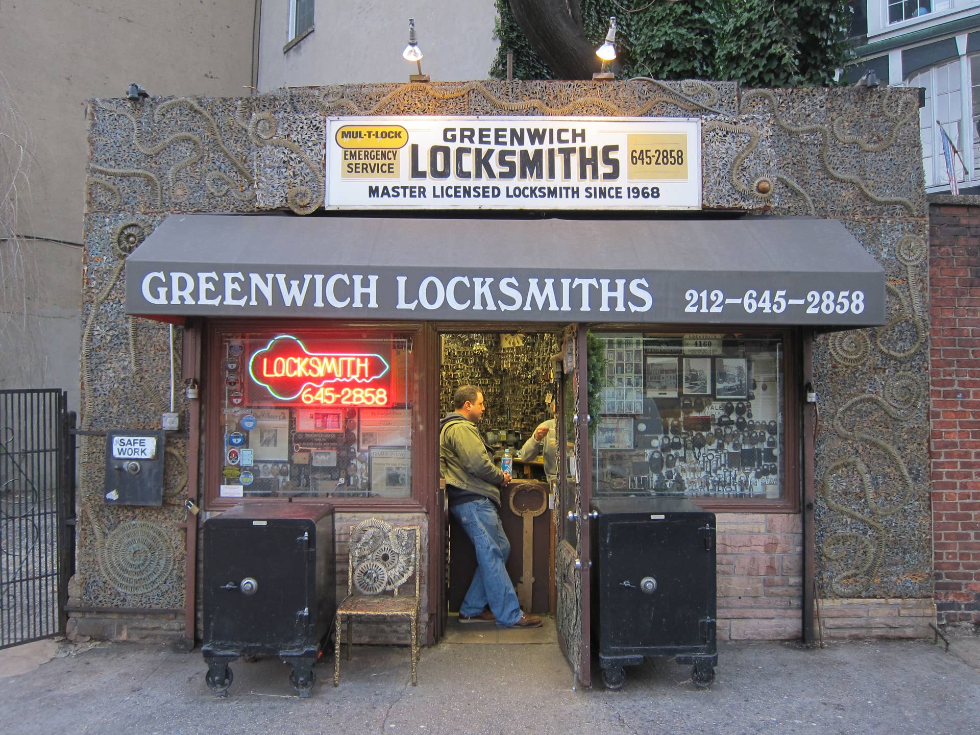 NYC's Greenwich Locksmiths Goes Viral for Turning Modern Keys Into ...
