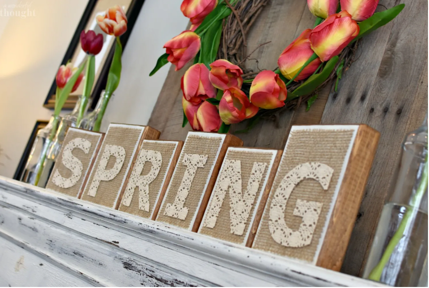 20 Spring Mantel Ideas That Create a Fresh and Stylish Focal Point ...
