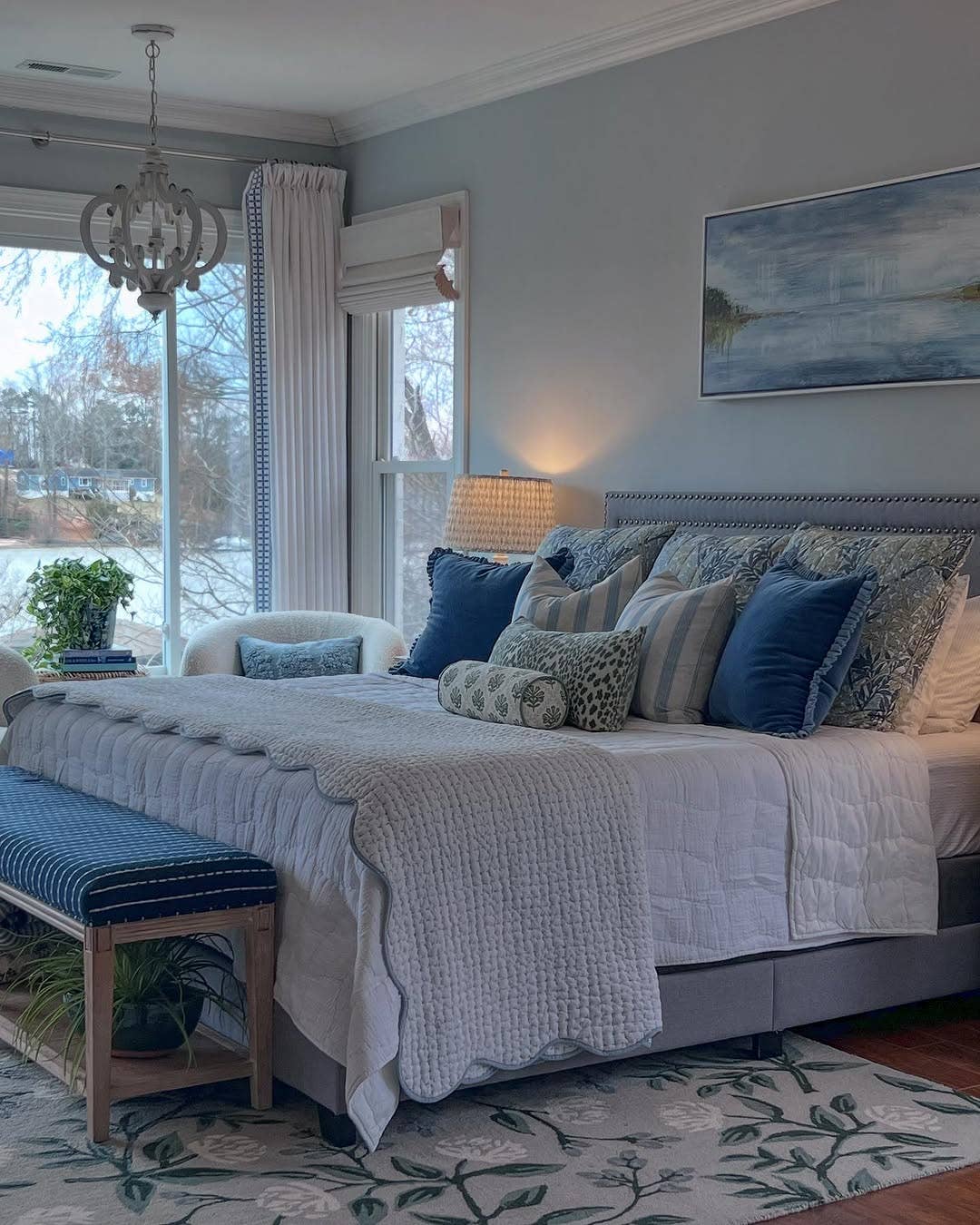 15 Blue and Gray Bedroom Ideas - Parade Home & Garden