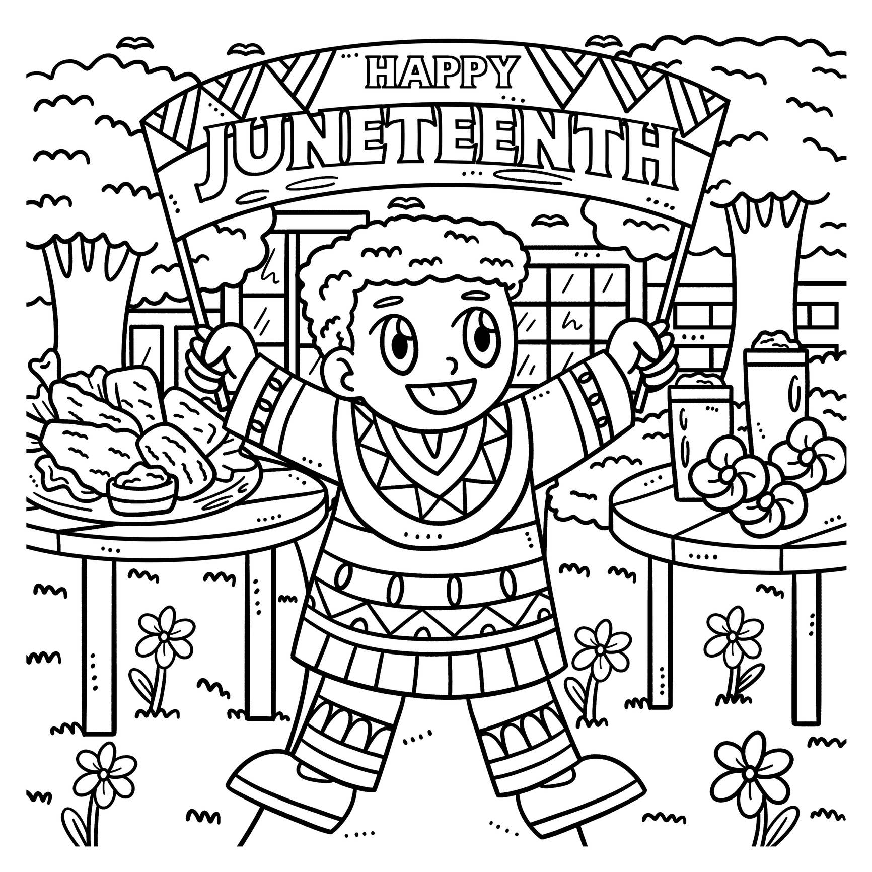 19 Juneteenth Coloring Pages - Parade Home & Garden