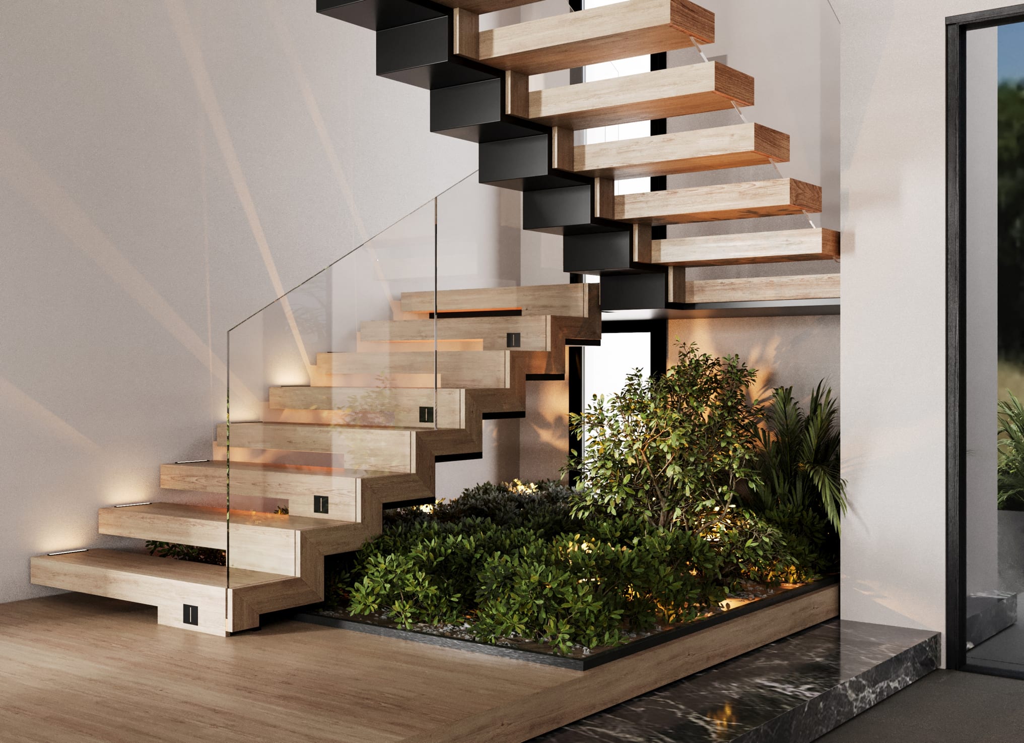 25 Modern Staircase Design Ideas - Parade Home & Garden