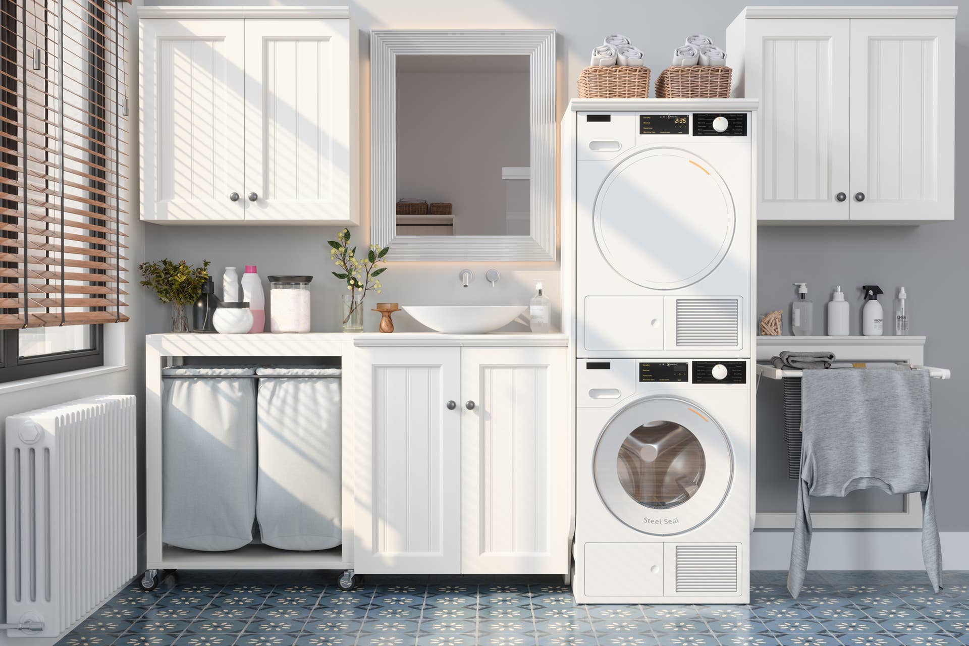 26 Small Laundry Room Ideas - Parade Home & Garden