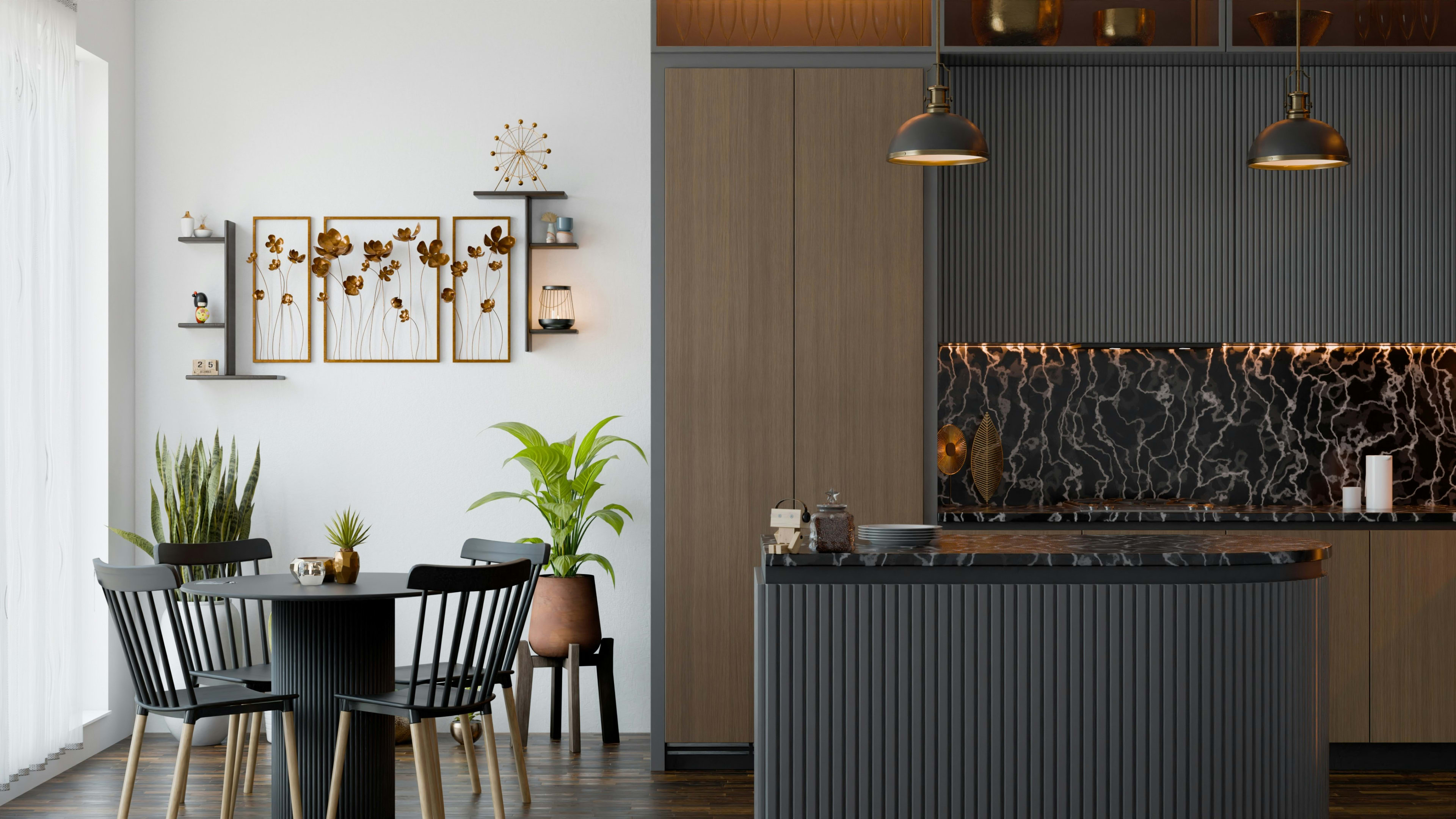 15 Black Backsplash Ideas - Parade Home & Garden