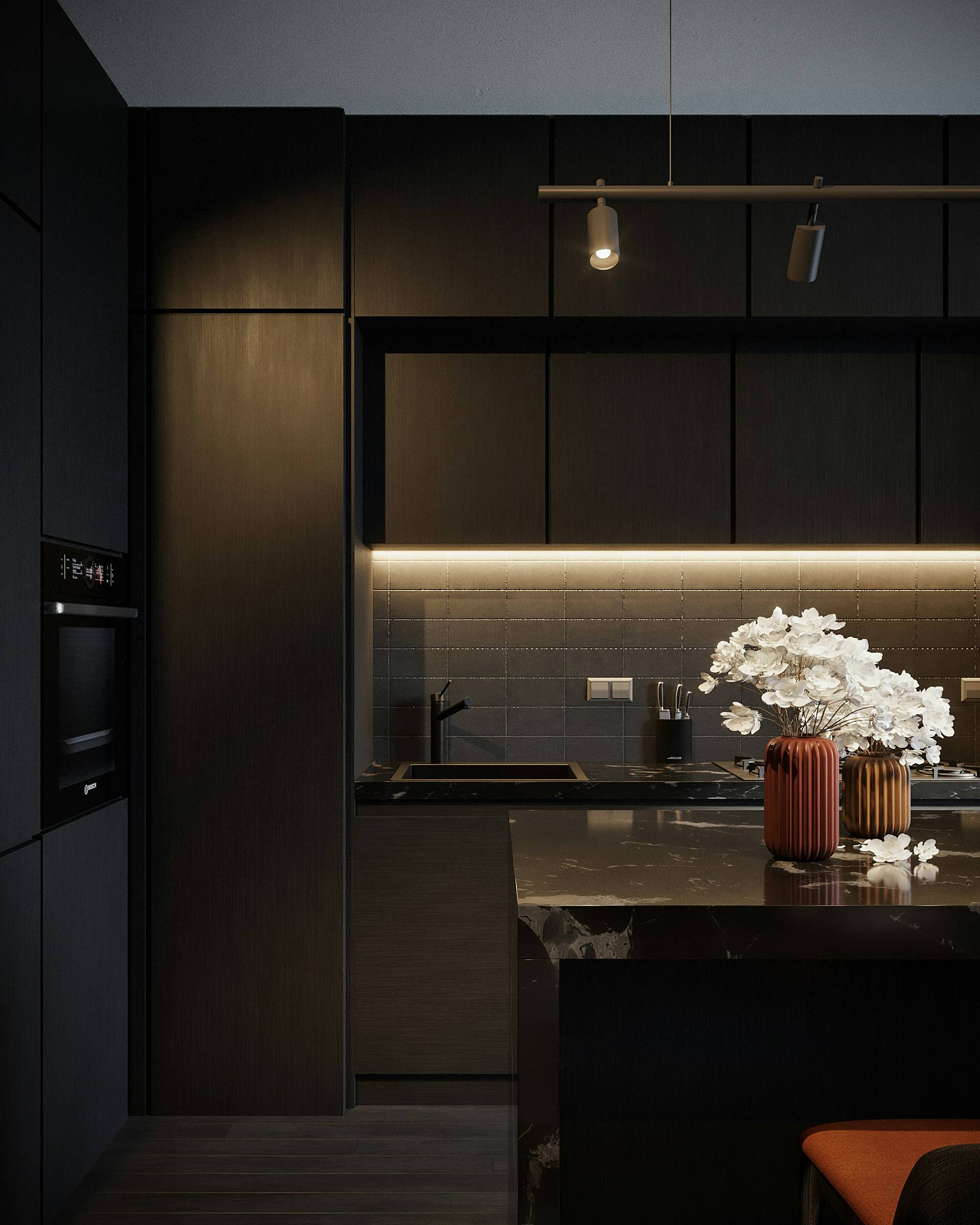 15 Black Backsplash Ideas - Parade Home & Garden