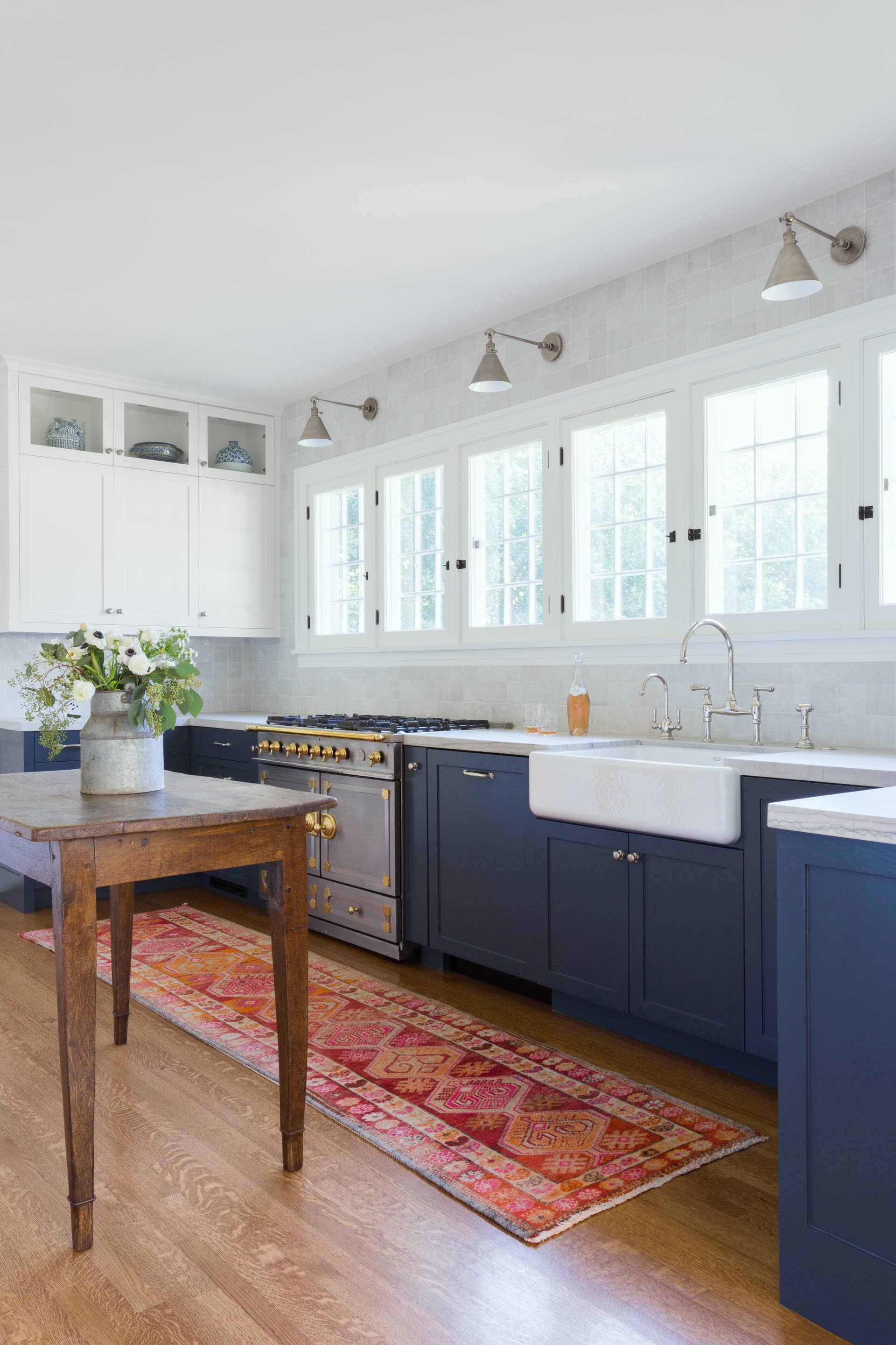 21 Blue Kitchen Cabinet Ideas - Parade Home & Garden