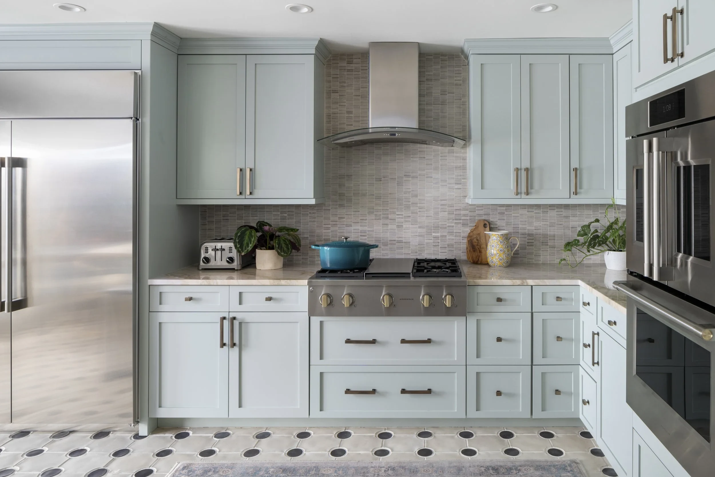 21 Blue Kitchen Cabinet Ideas - Parade Home & Garden