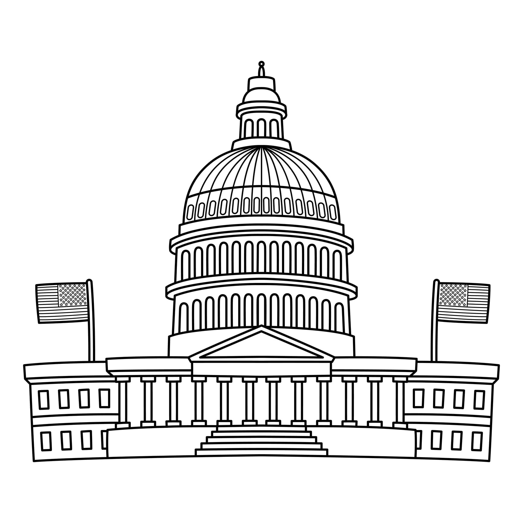 20 Fourth of July Coloring Pages - Parade Home & Garden