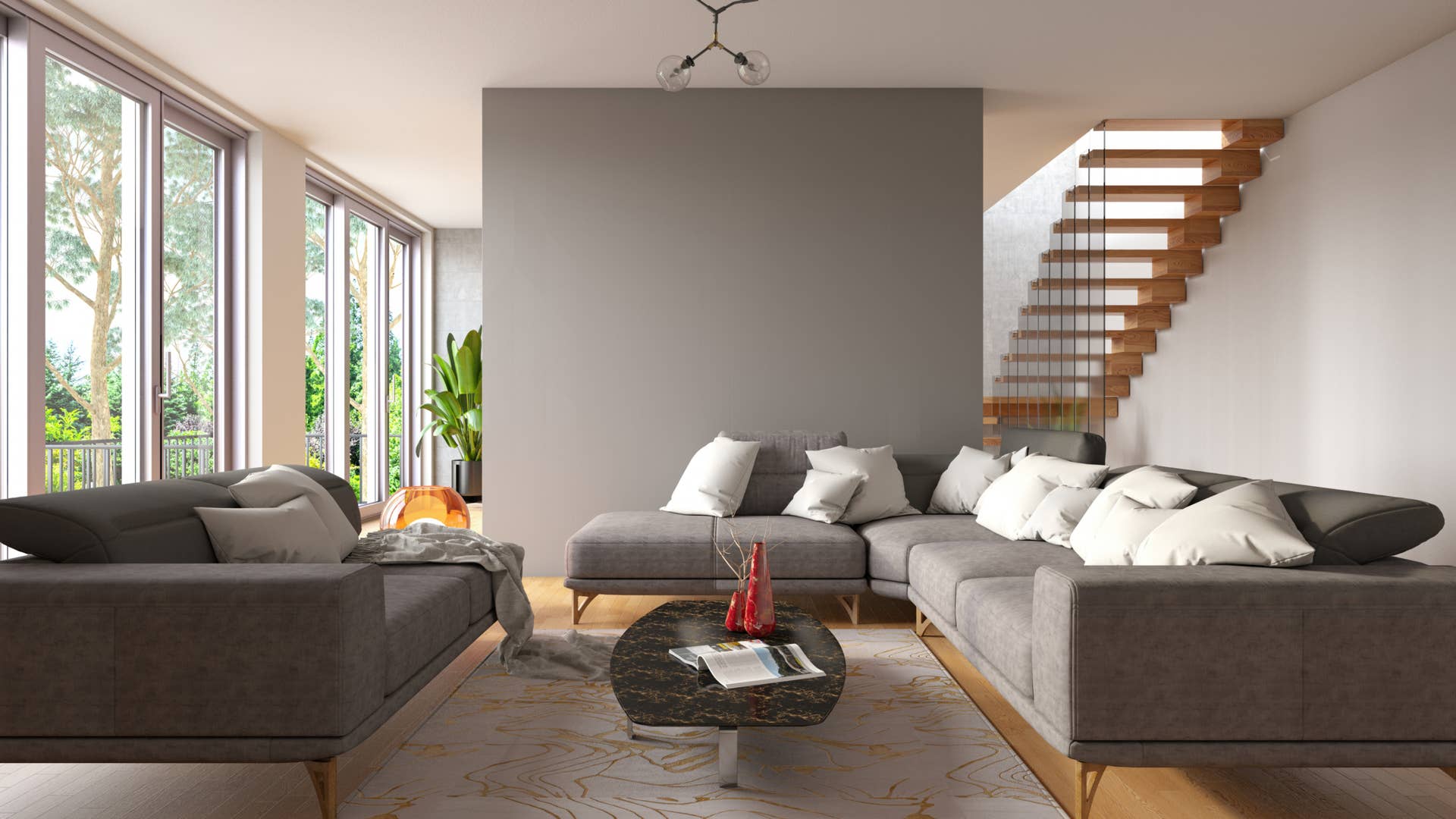 18 White & Gray Living Room Ideas - Parade Home & Garden