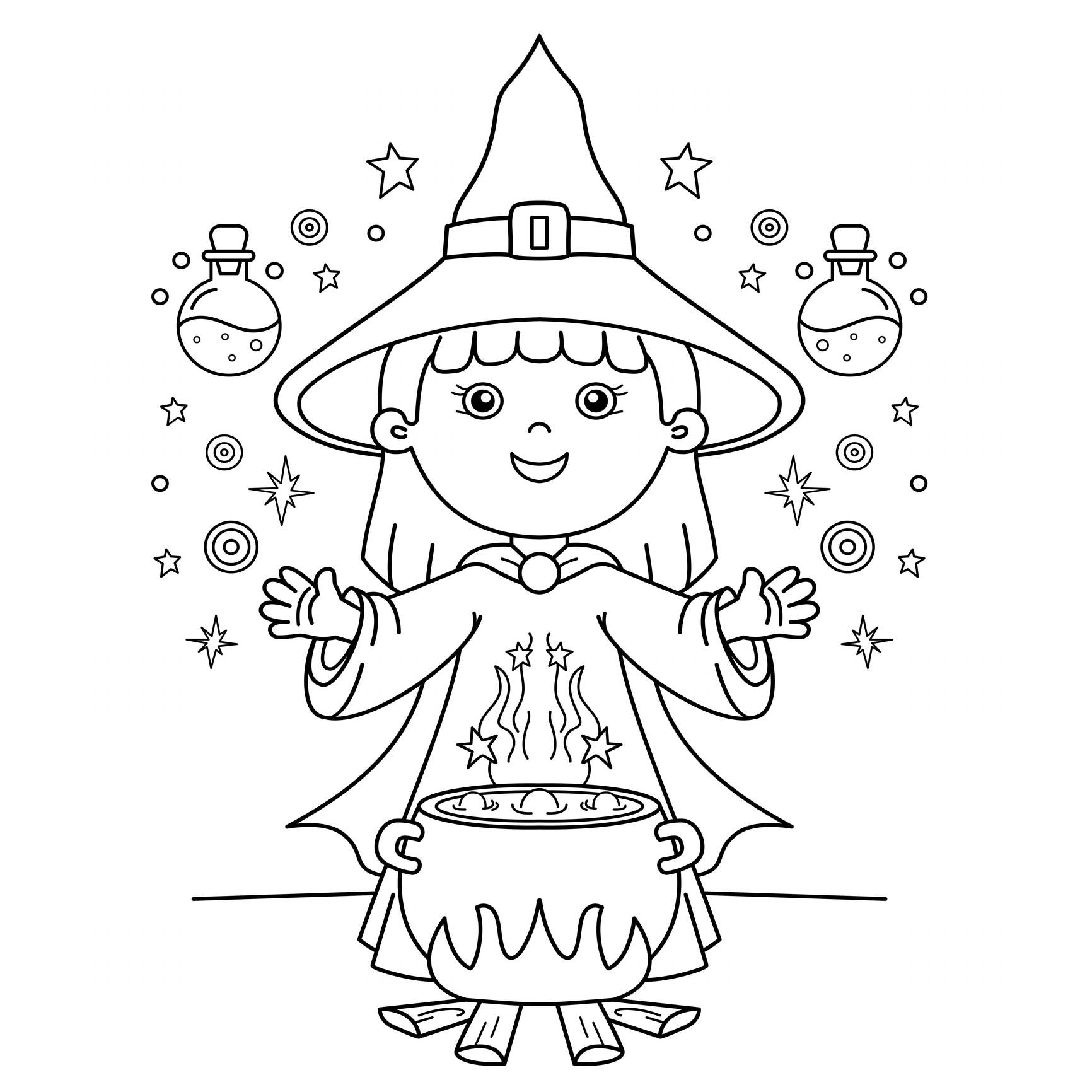 25 Halloween Coloring Pages - Parade Home & Garden
