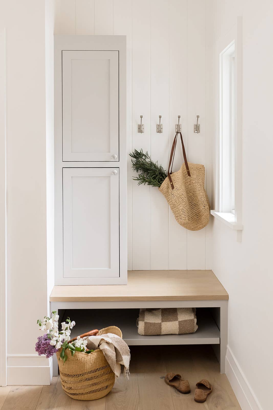 9 Drop-Zone Ideas for Small Entryways That Hide Clutter - Parade Home ...
